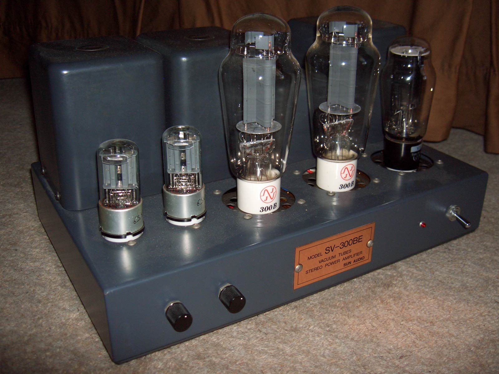 FS: Sun Audio Japan, SV-300BE stereo tube power amp, 300B Single Ended ...