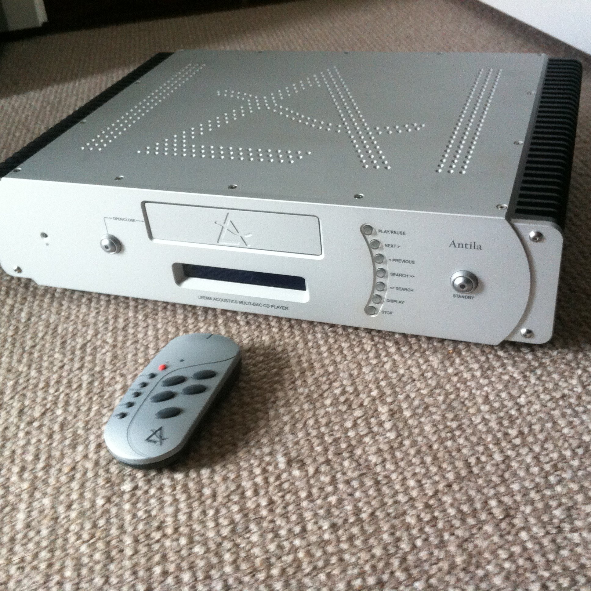 FS: LEEMA ACOUSTICS ANTILA CD PLAYER Final Price Reduction - Stereo ...