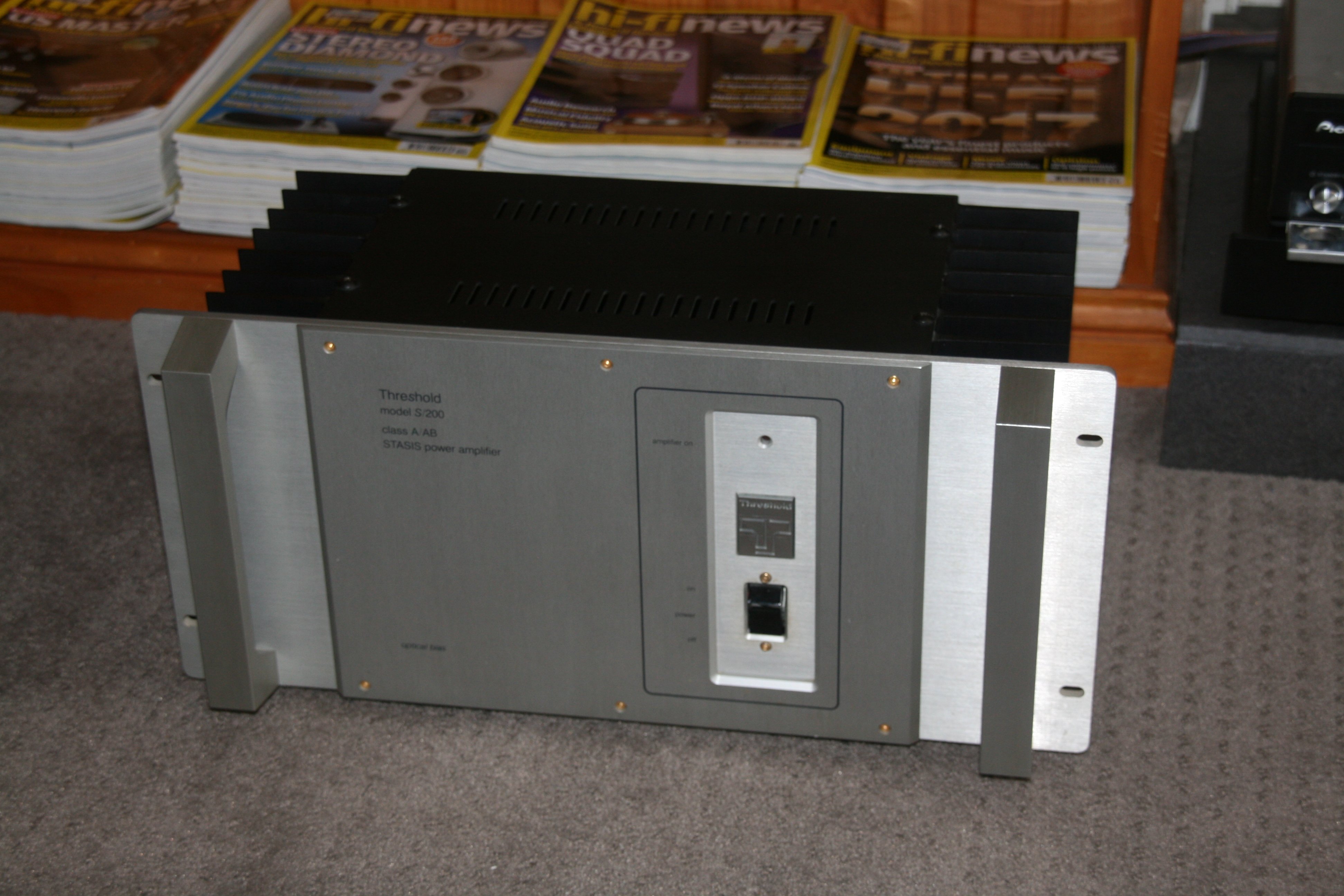 SOLD: FS: Threshold S200 Power amplifier - Stereo, Home Cinema ...