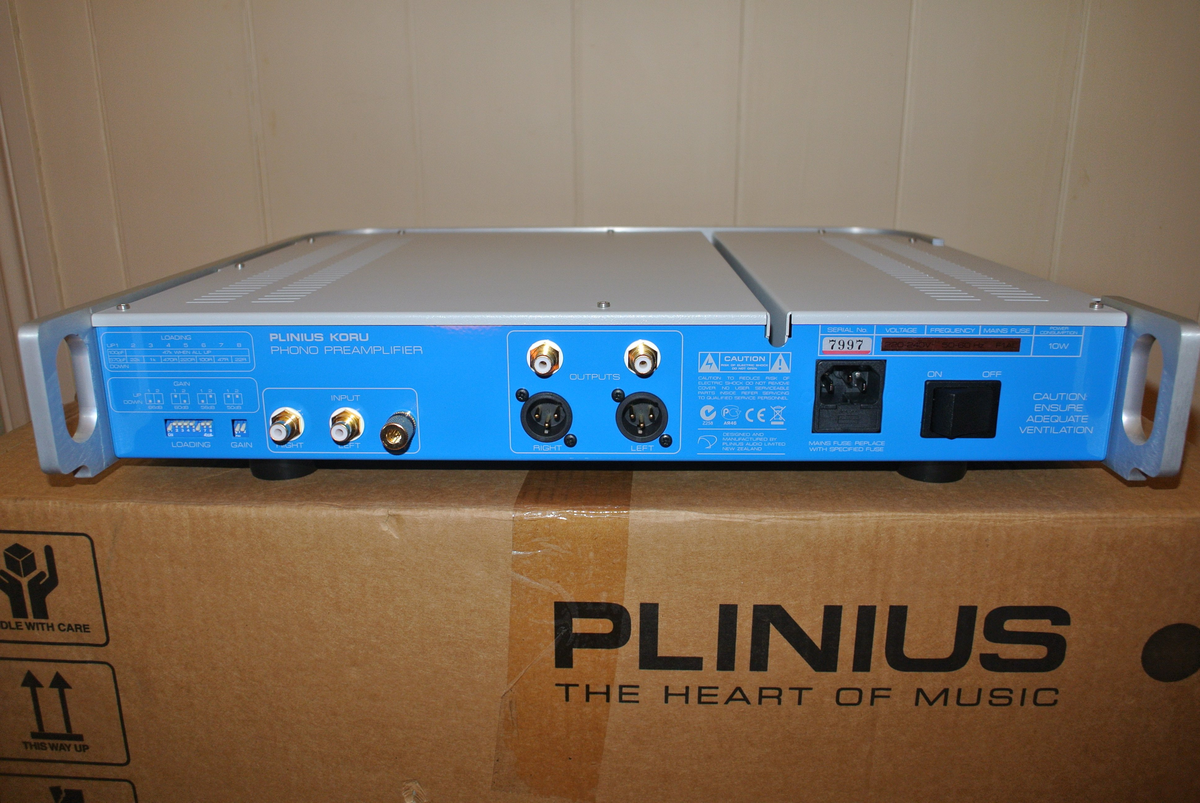 SOLD: F.S Plinius Koru Phono Preamp - Stereo, Home Cinema, Headphones ...