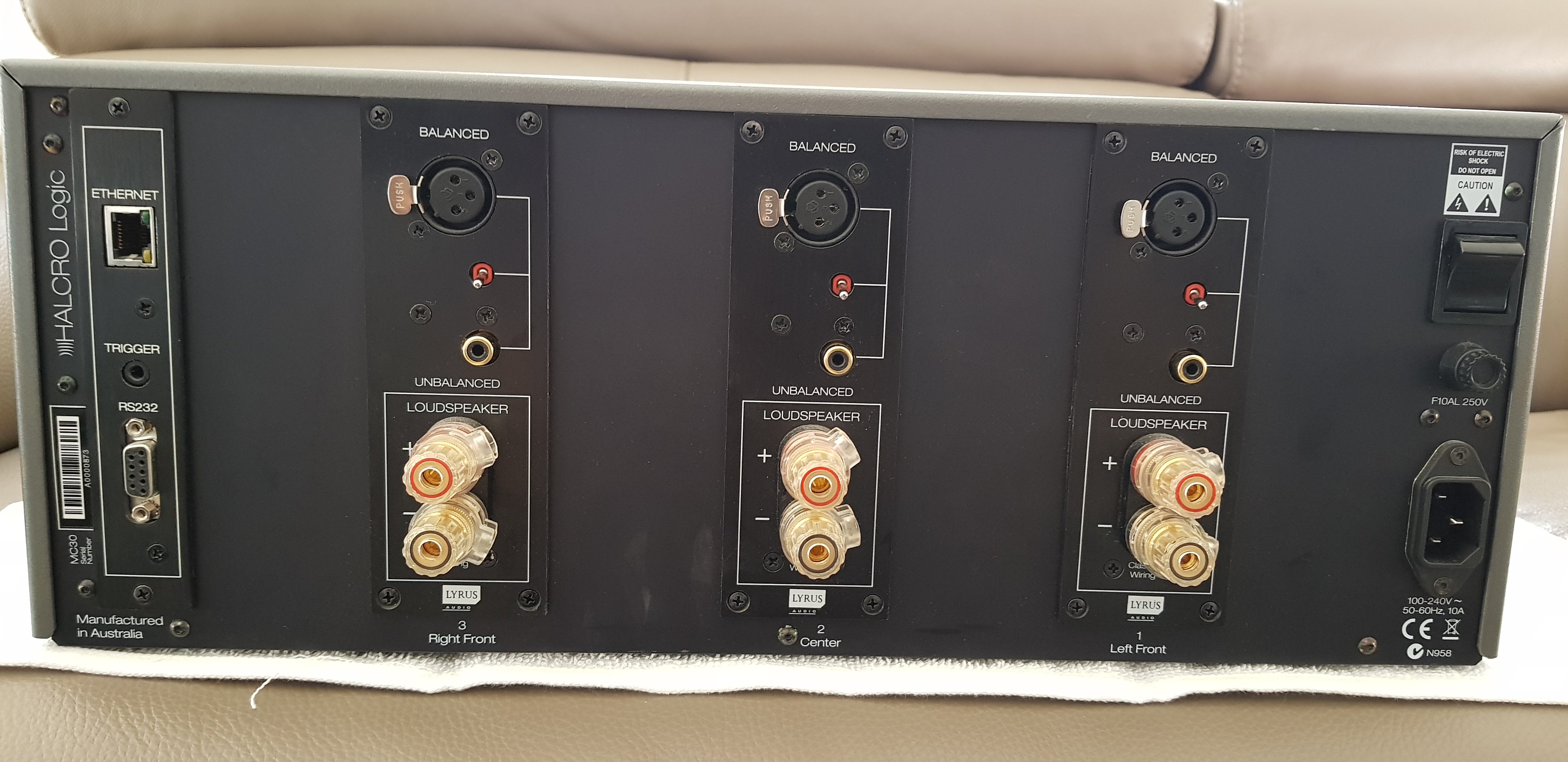 SOLD: FS: halcro mc 30 power amp |﻿ Hi-Fi and Cinema Cables & Accessories