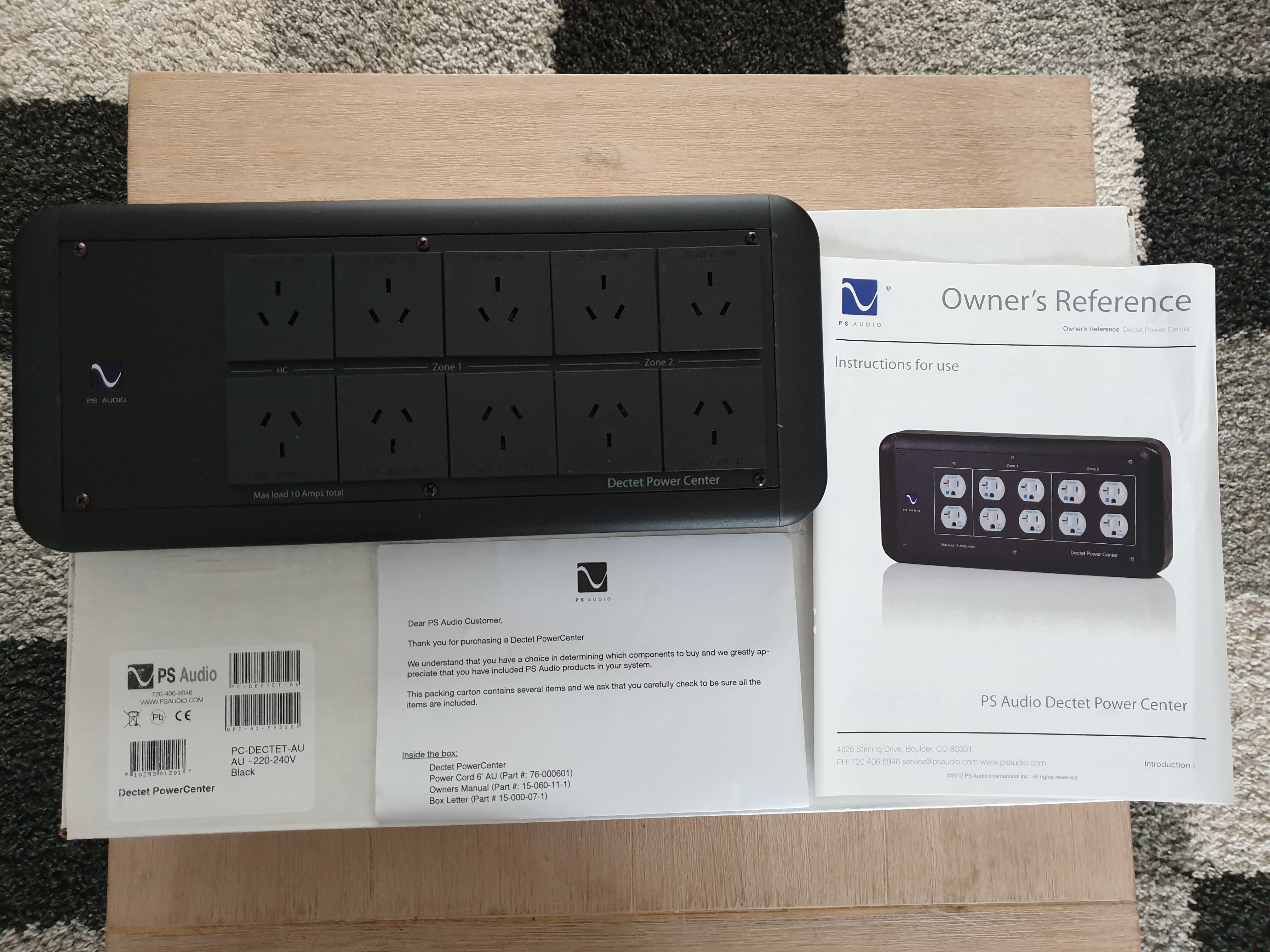 SOLD: FS: PS Audio DECTET Power Center |﻿ Stereo, Home Cinema ...