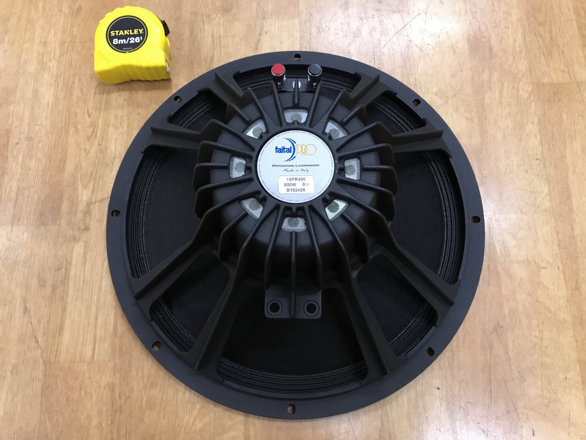 Faital Pro 15PR400 – Enclosure Options? - DIY Audio Projects - StereoNET