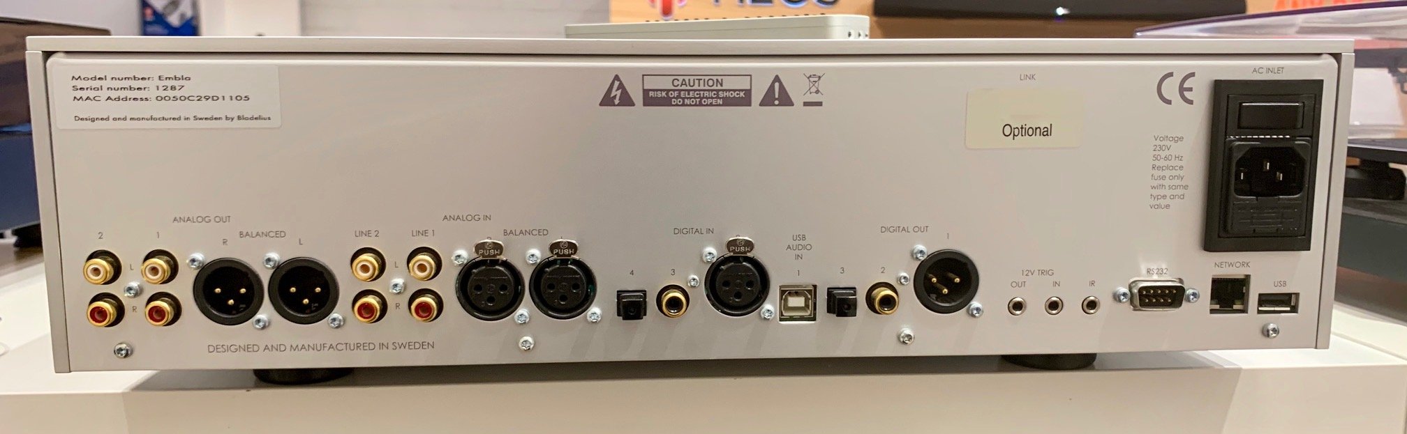 PRICE DROP FS: Trade In Bladelius Embla CD Ripper/Player/DAC/Pre Amp ...