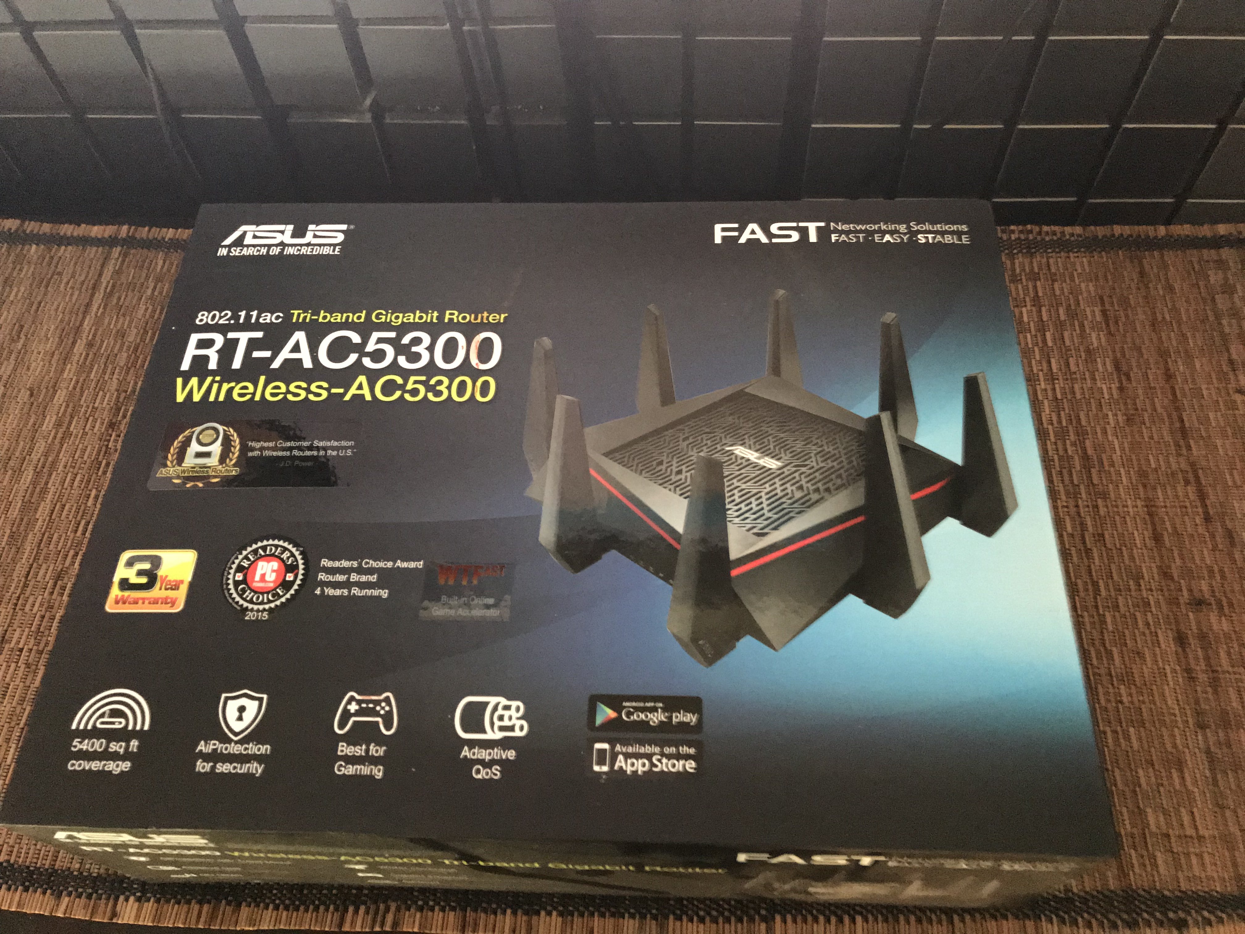 SOLD: FS: Asus RT-AC 5300 Tri Band Gigabit Router. - Classifieds - All ...