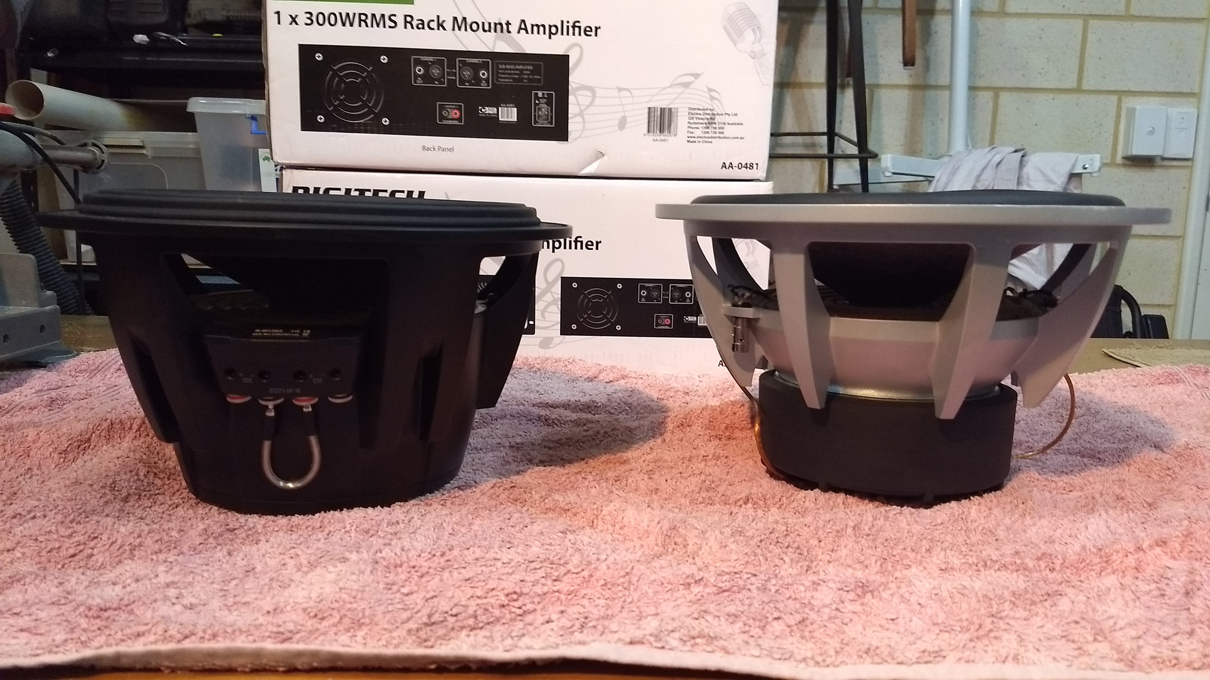 Alpine 12" tapped horn home theatre subwoofer build - DIY Audio ...