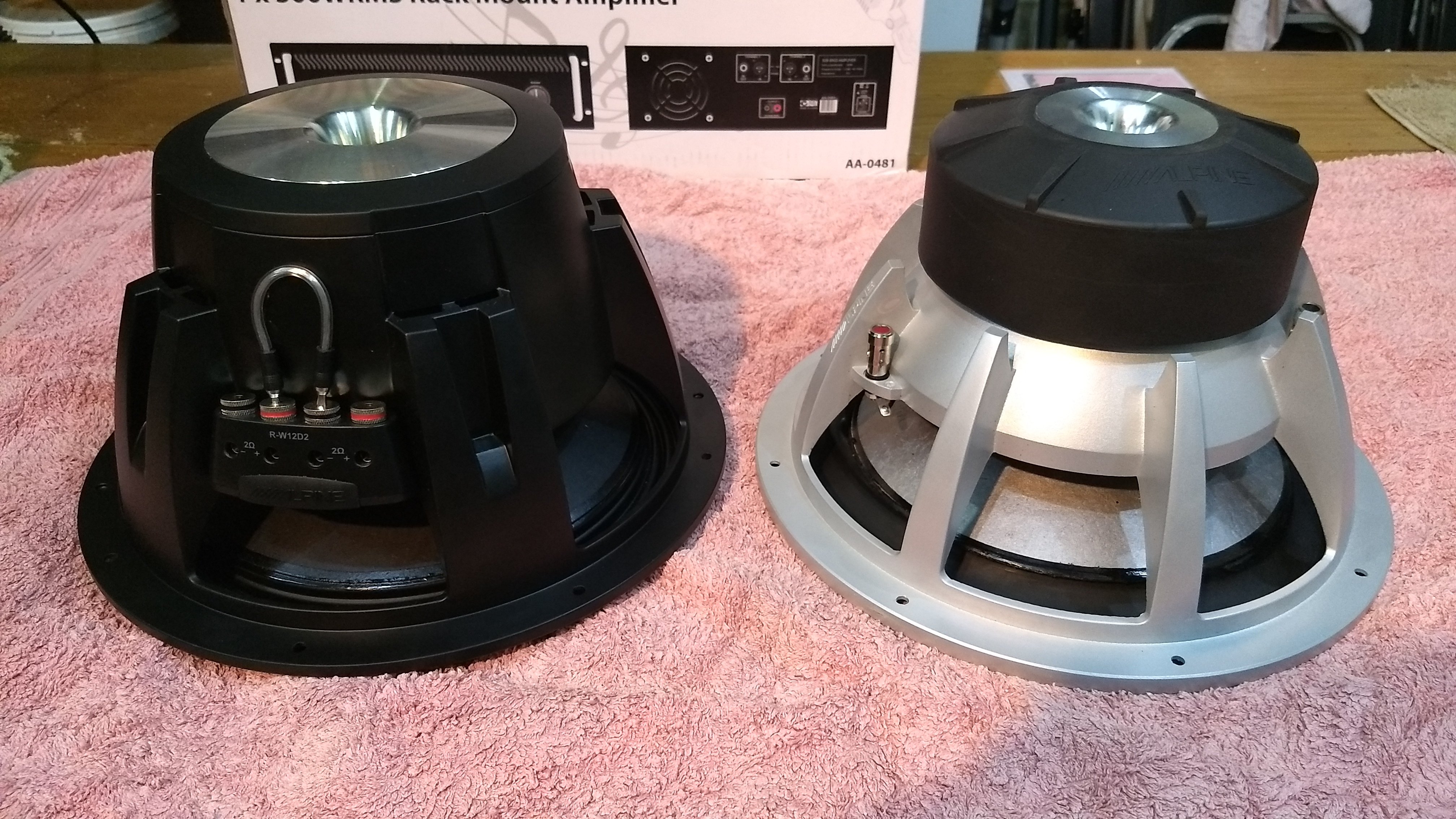 Alpine 12" tapped horn home theatre subwoofer build - DIY Audio ...