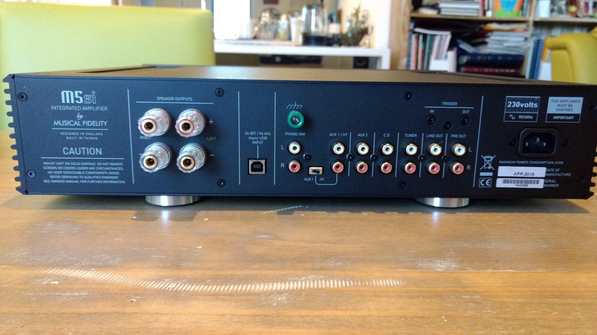 FS: Musical Fidelity m5si integrated amplifier - Stereo, Home Cinema ...