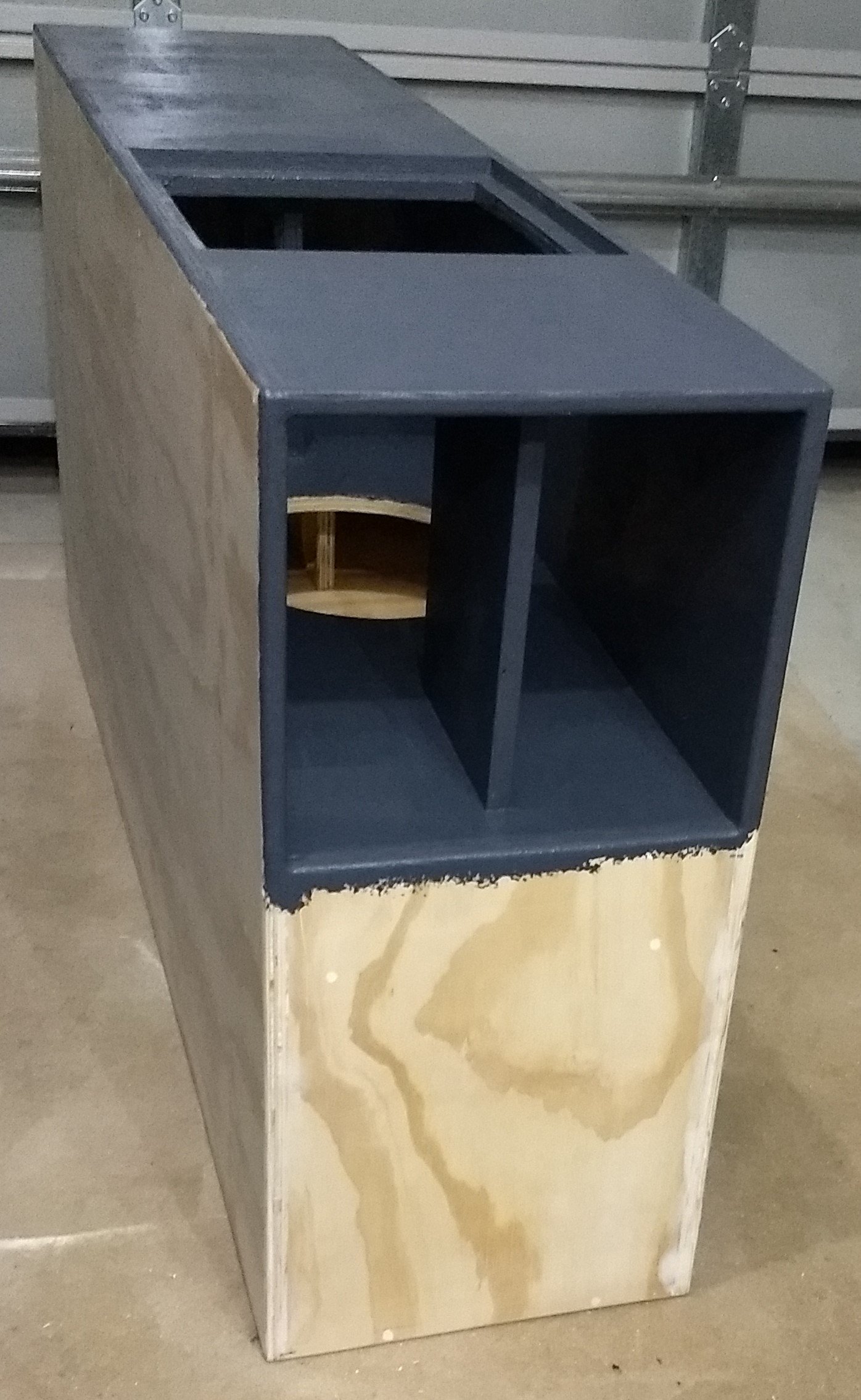 Alpine 12" tapped horn home theatre subwoofer build - DIY Audio ...