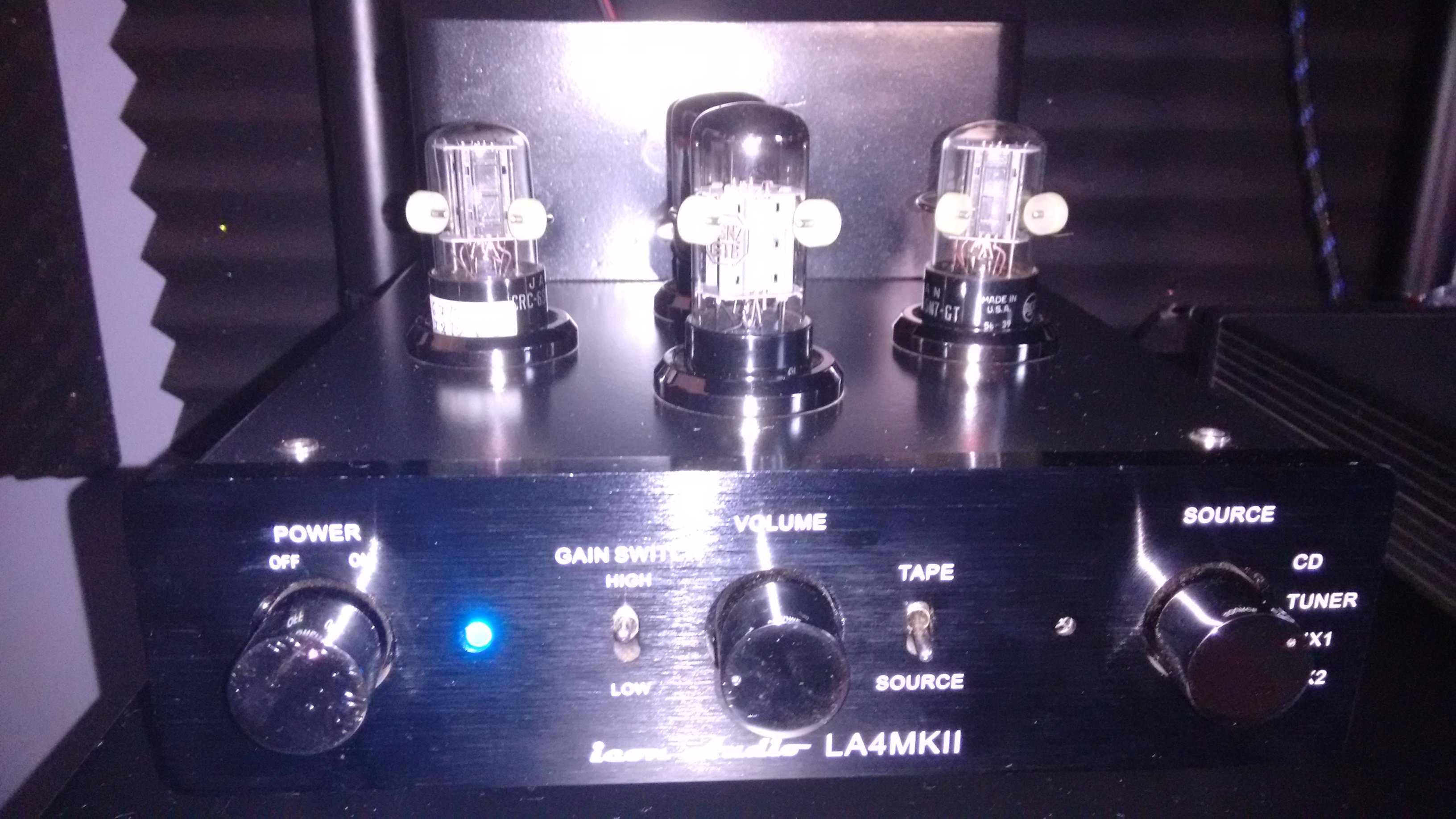 SOLD: FS: Icon Audio LA4 MkII Valve Linestage Preamplifier - Stereo ...
