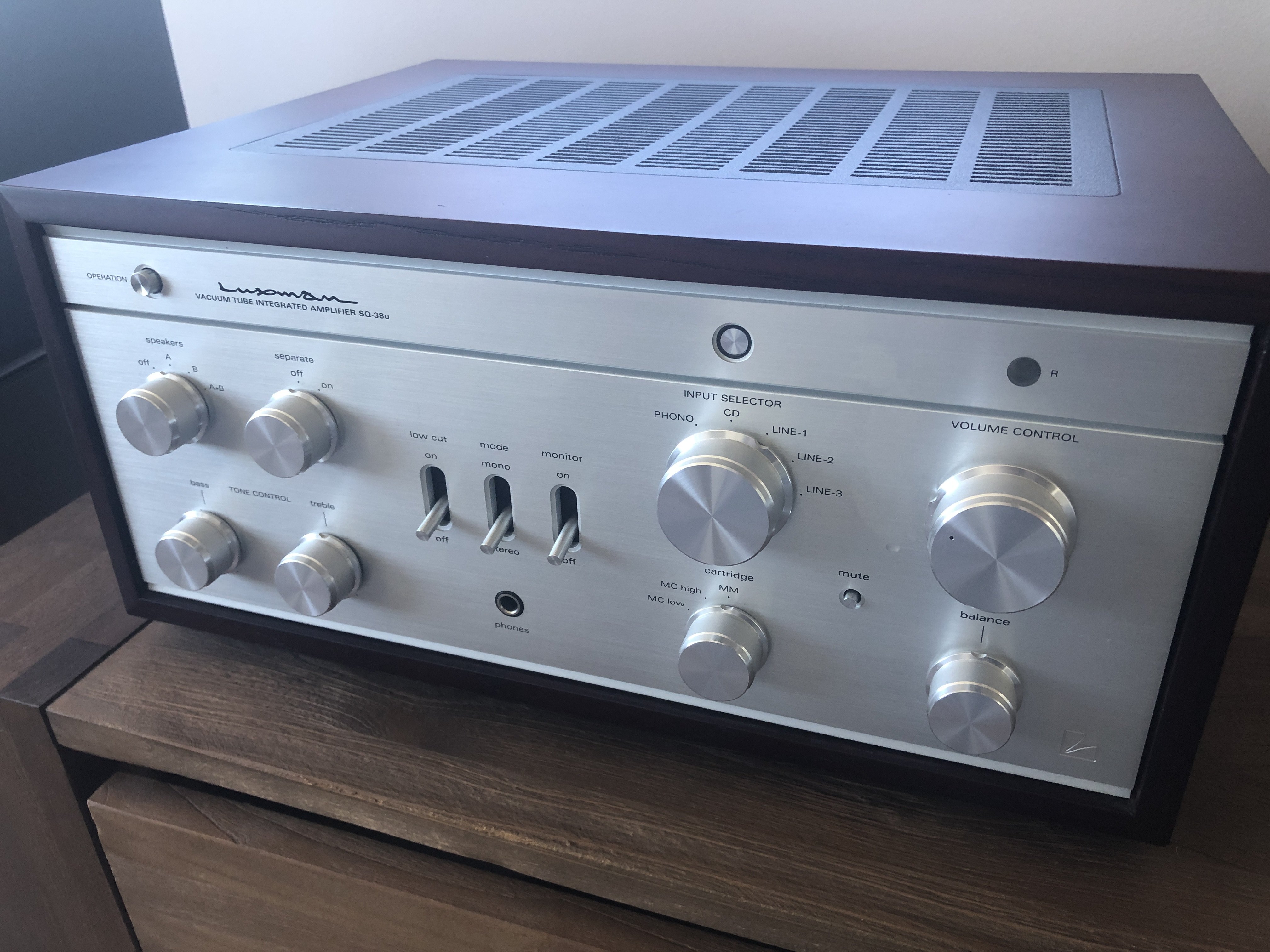 SOLD: FS: Luxman SQ-38u Integrated Amplifier - Stereo, Home Cinema, Headphones Components ...