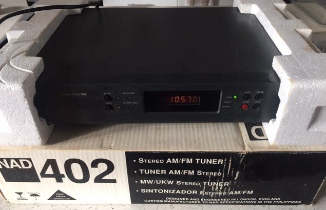 SOLD: NAD 402 Tuner Vintage |﻿ Stereo, Home Cinema, Headphones Components