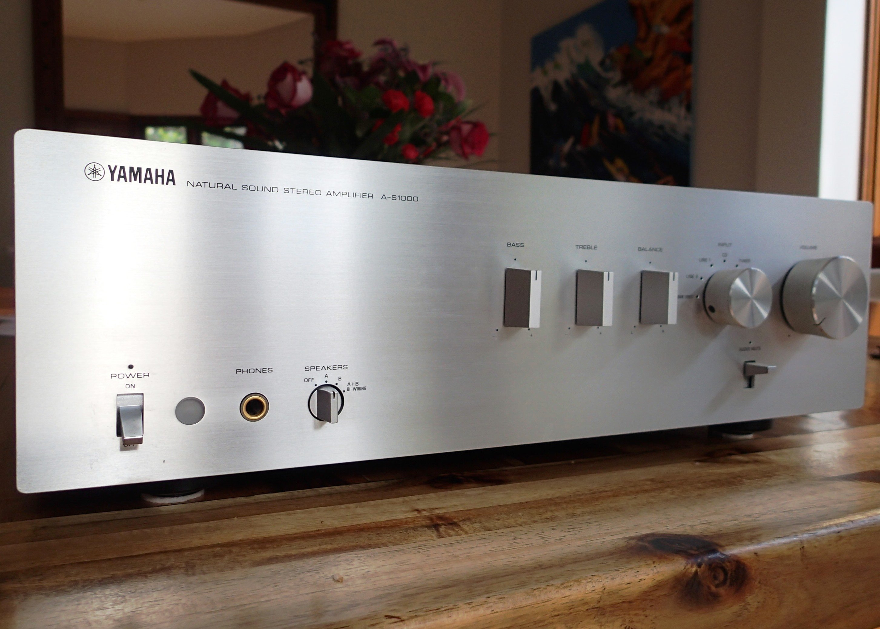 SOLD: FS: Yamaha A-S1000 Stereo Amplifier (Silver) - Stereo, Home ...