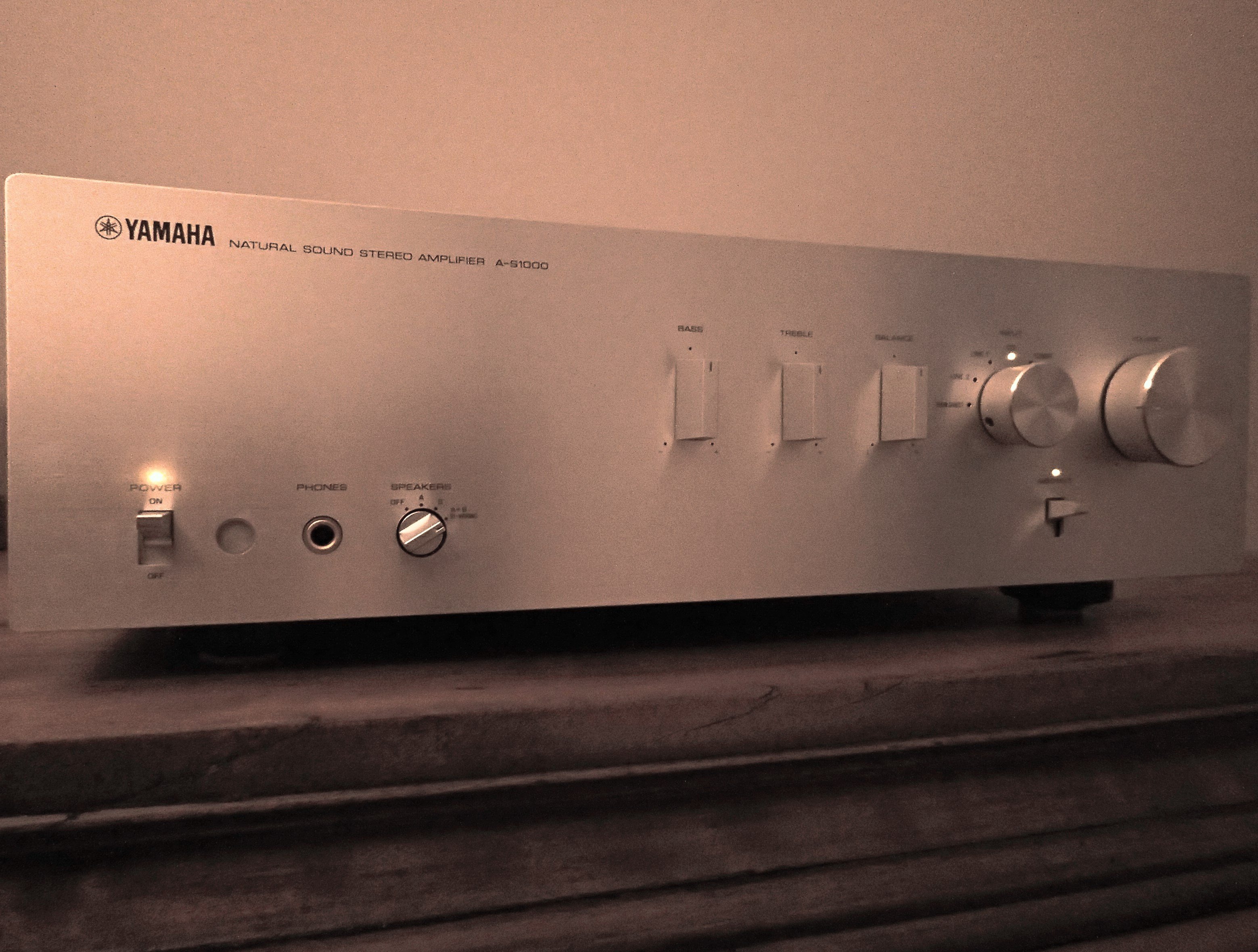 SOLD: FS: Yamaha A-S1000 Stereo Amplifier (Silver) - Stereo, Home ...