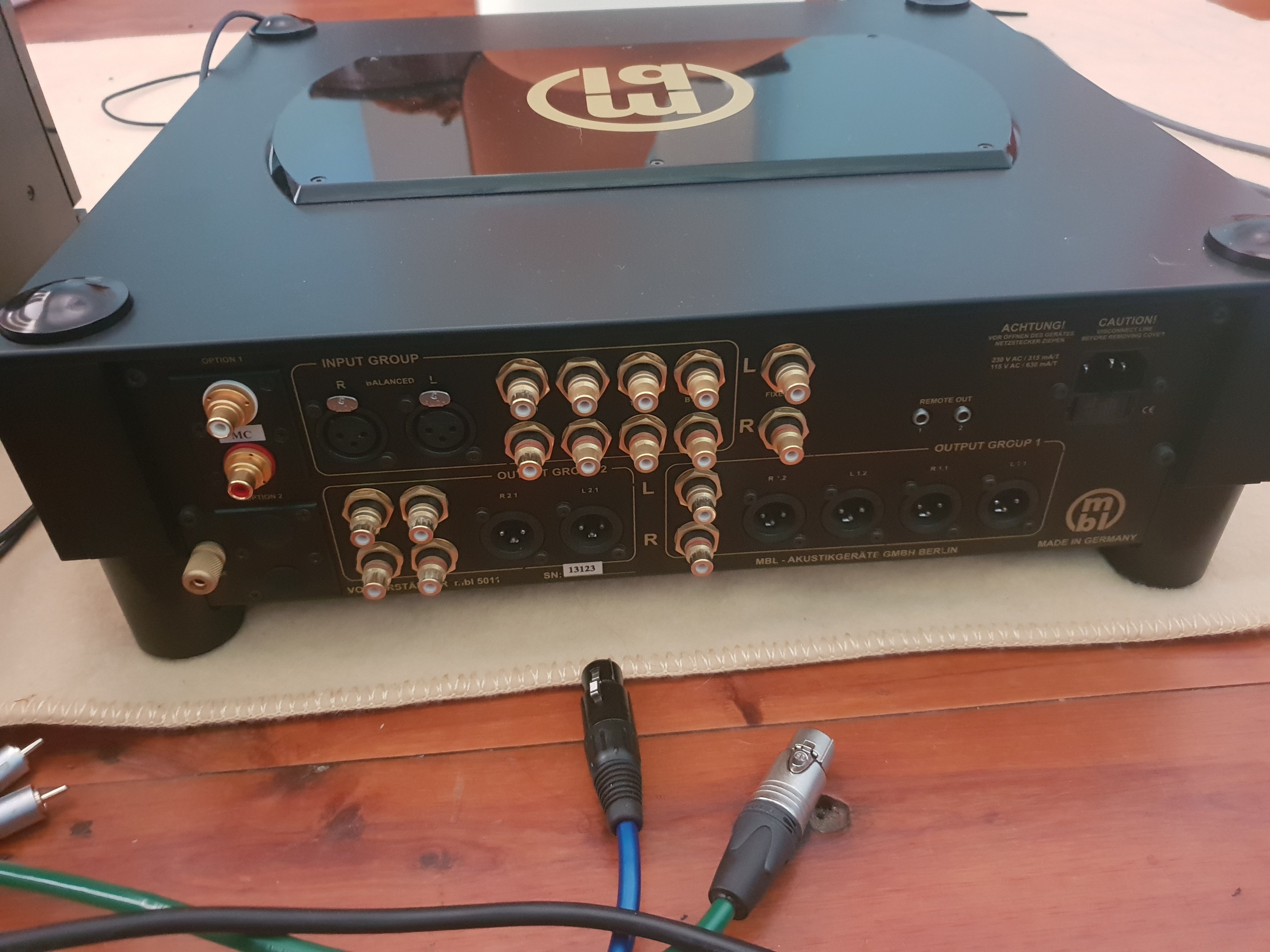 SOLD: FS: Mbl Pre Amp - Stereo, Home Cinema, Headphones Components ...