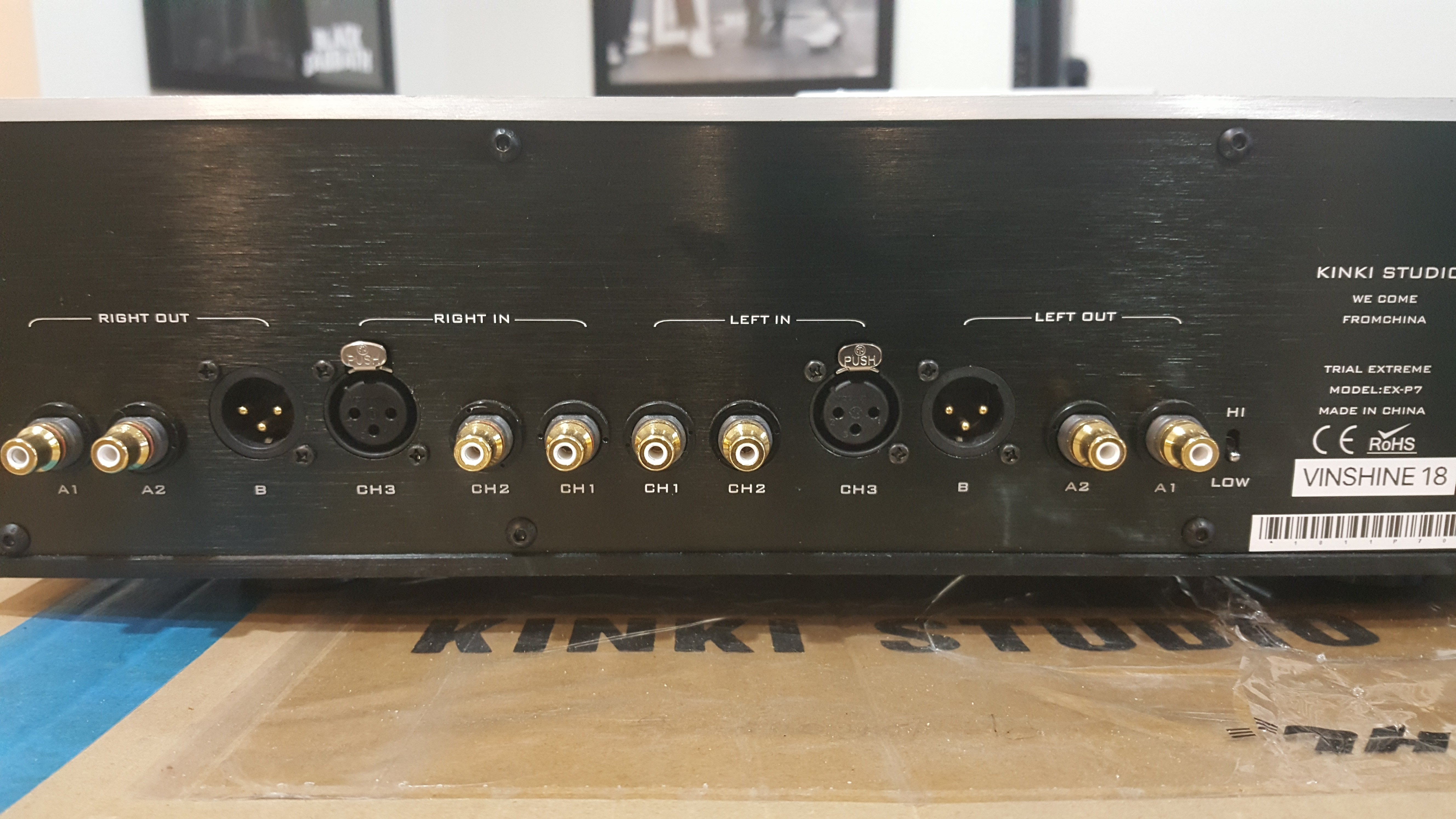 FS: Kinki Studio EX-P7 pre amp - Stereo, Home Cinema, Headphones Components - StereoNET
