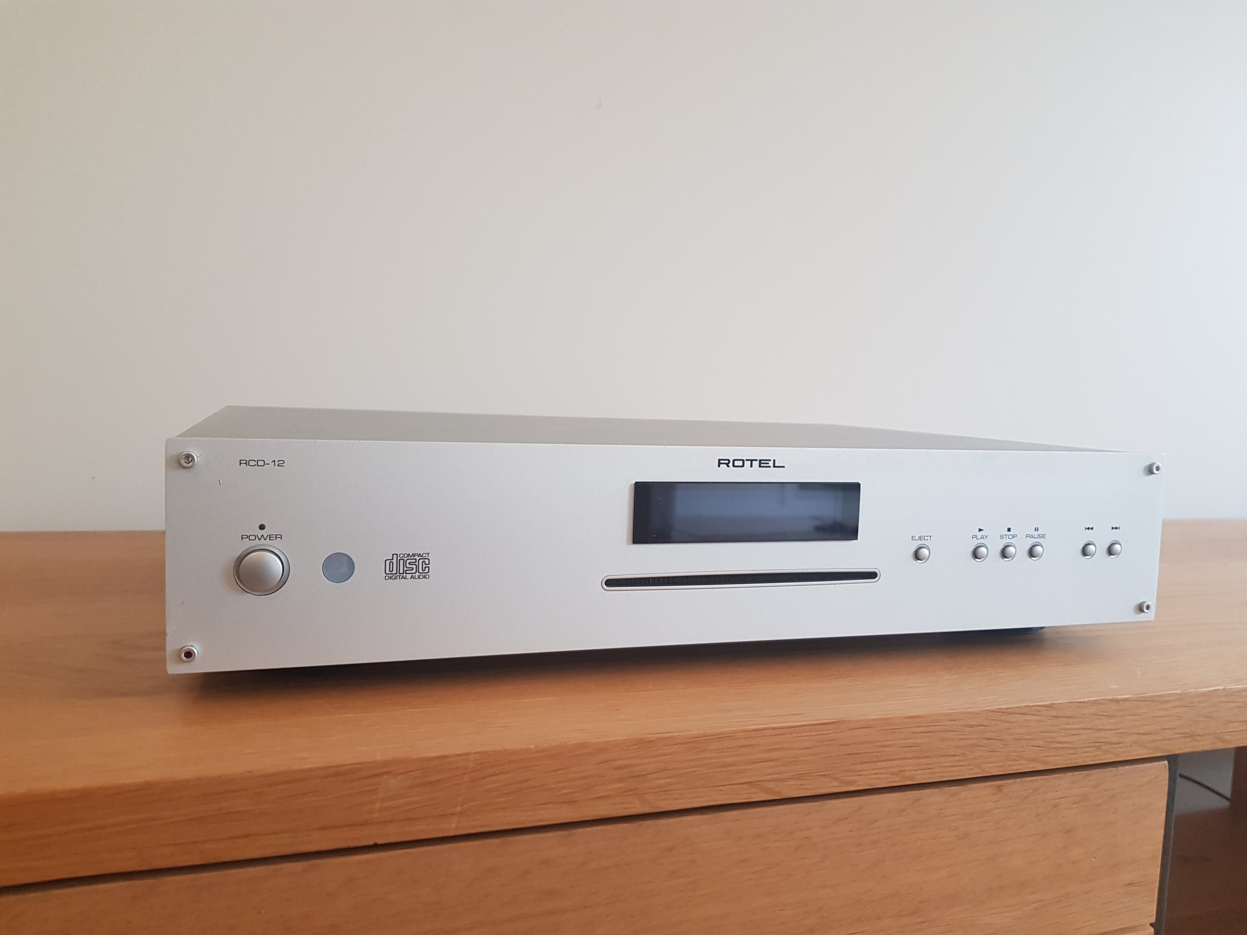 SOLD: FS: Rotel RCD-12 CD Player - Stereo, Home Cinema, Headphones ...