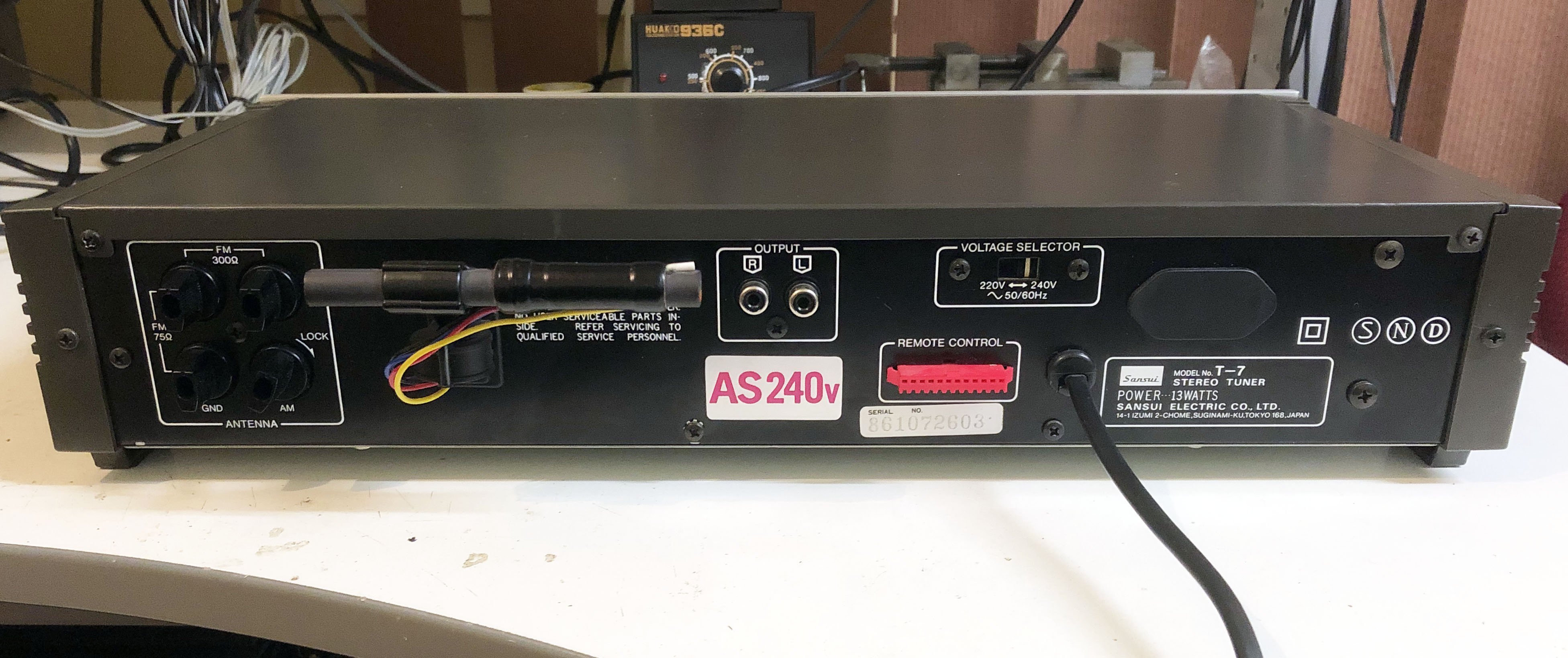 SOLD: Sansui A-7 / T-7 Integrated Amp/Tuner combo - Stereo, Home Cinema ...