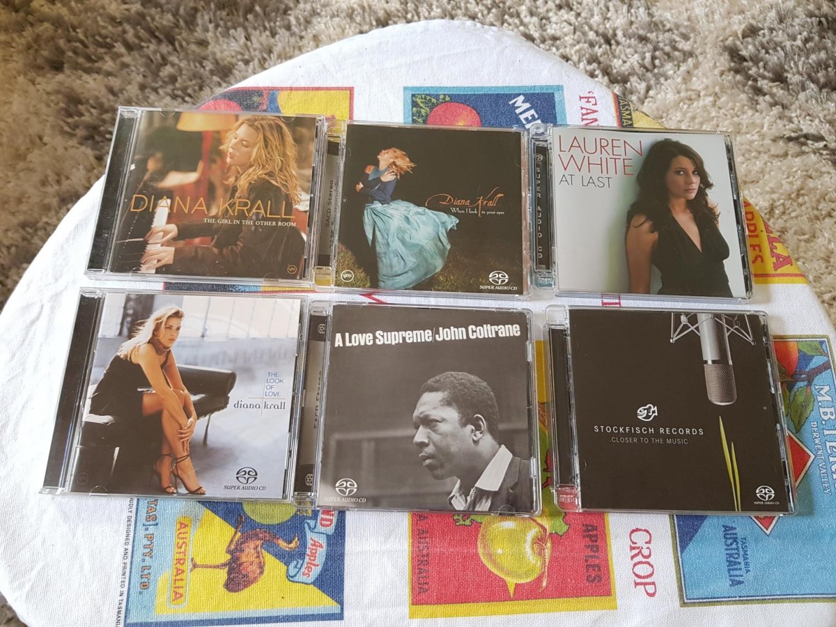 SOLD: FS: Package Deal SACDs (Diana Krall, John Coltrane, Lauren White ...