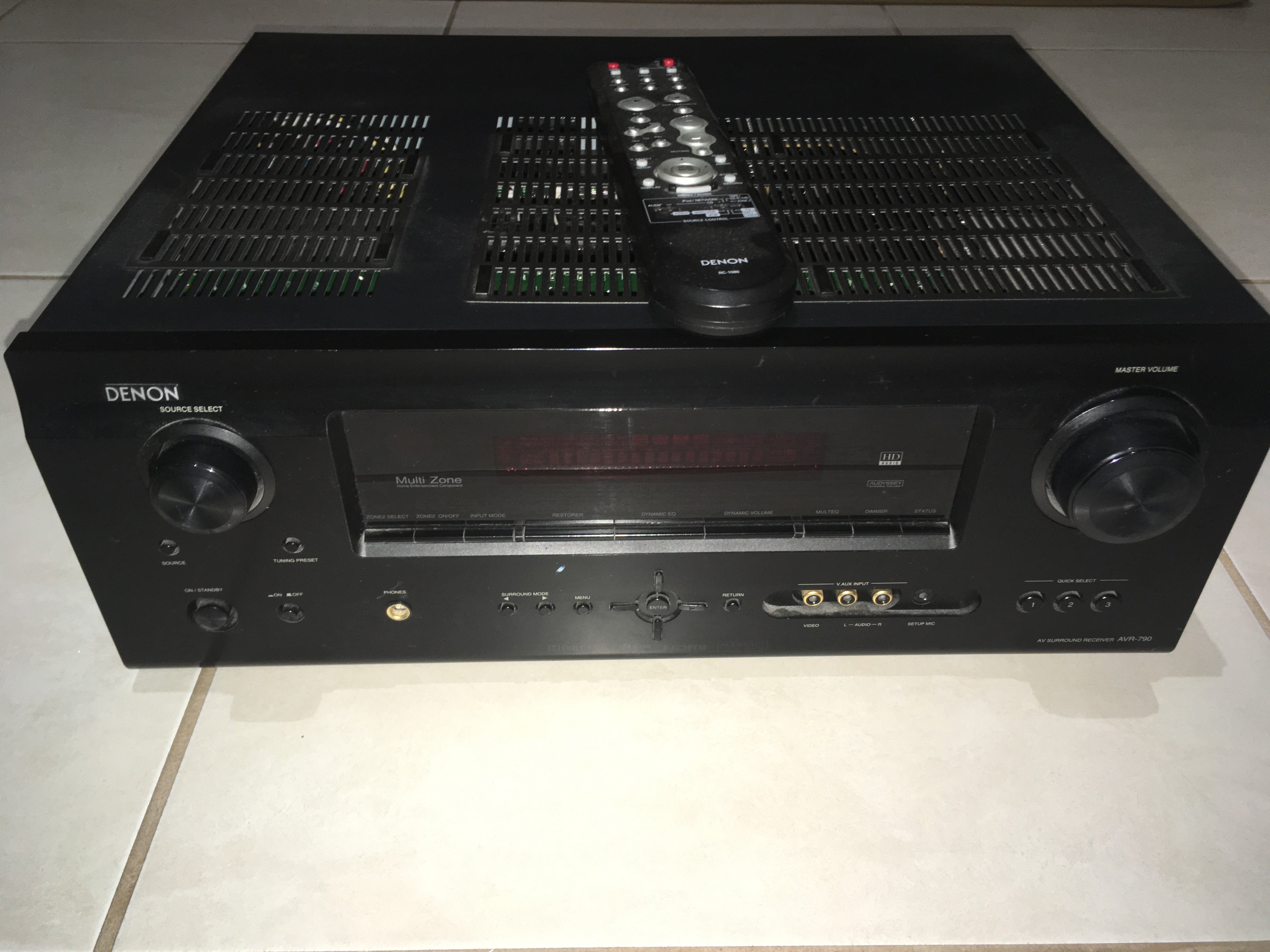 SOLD: FS: Denon AVR-790 (AVR-1910) - Hi-Fi and Cinema Cables ...