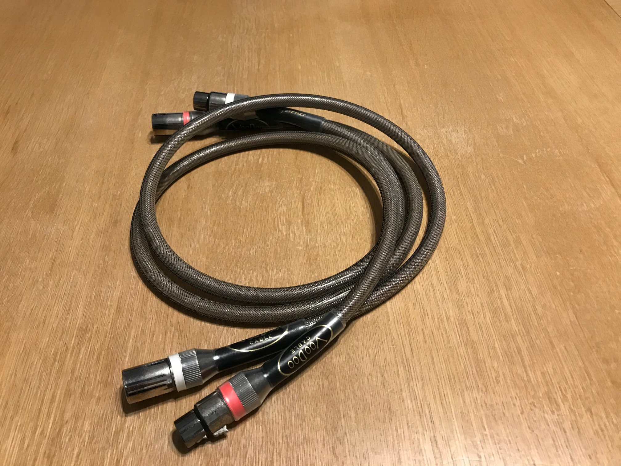 SOLD: Voodoo Reference XLR balacned interconnect cable 1M - Stereo ...