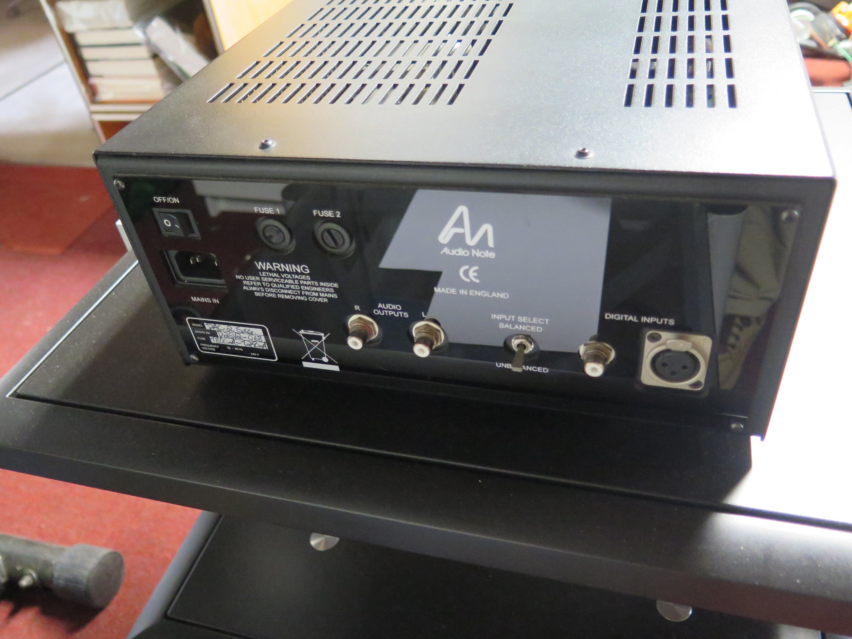 SOLD: FS: Audio Note DAC 2.1X Signature - Stereo, Home Cinema ...