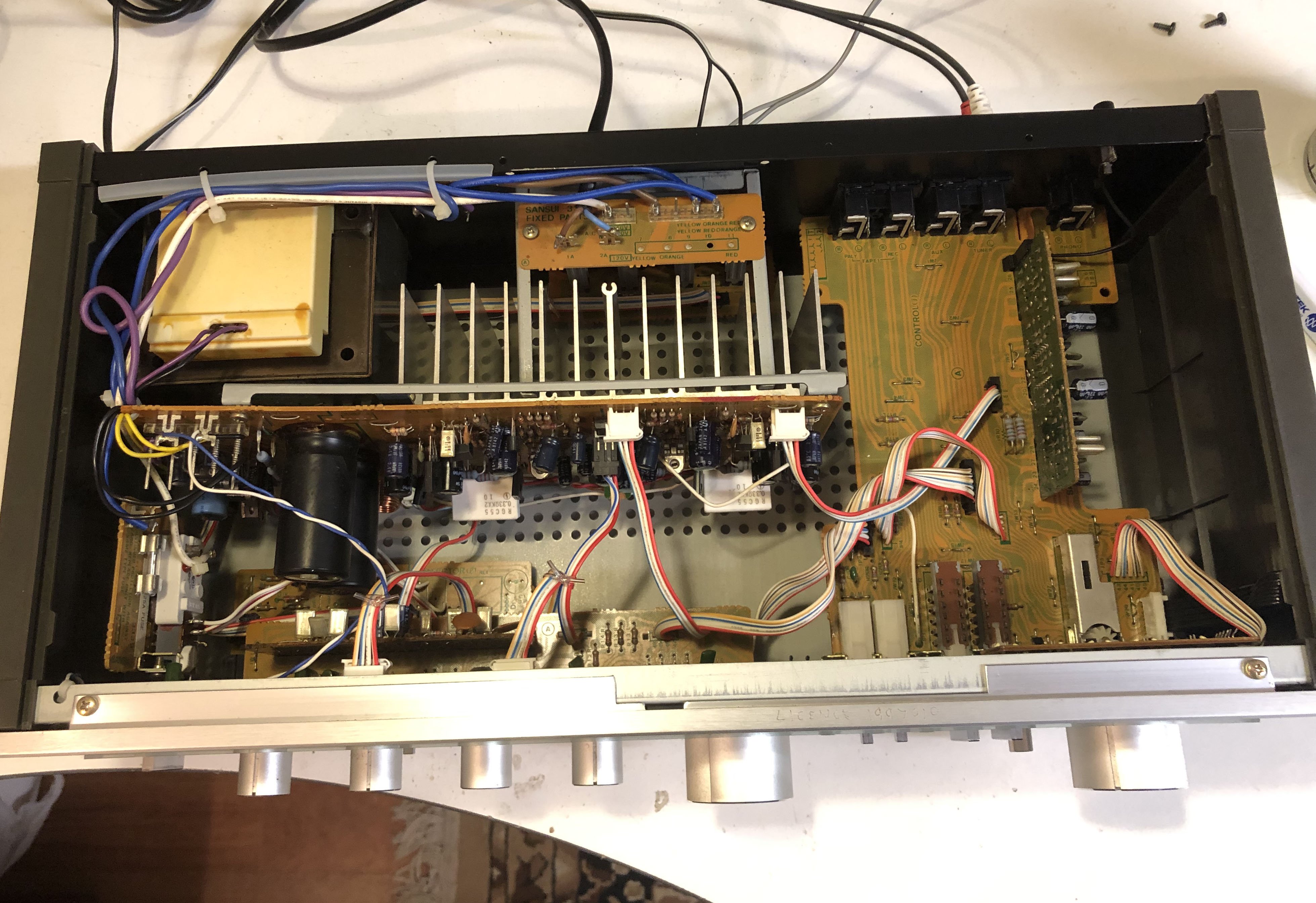 SOLD: Sansui A-7 / T-7 Integrated Amp/Tuner combo - Stereo, Home Cinema ...