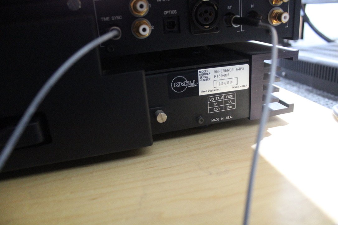Krell Audio Standard mono amps + KRC preamp + Reference 64 DAC + DT-10 ...
