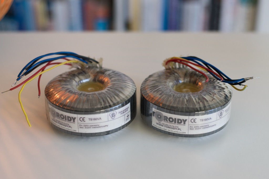 FS: A pair of Toroidal Transformers 160VA 2x20V Audio Grade Custom ...