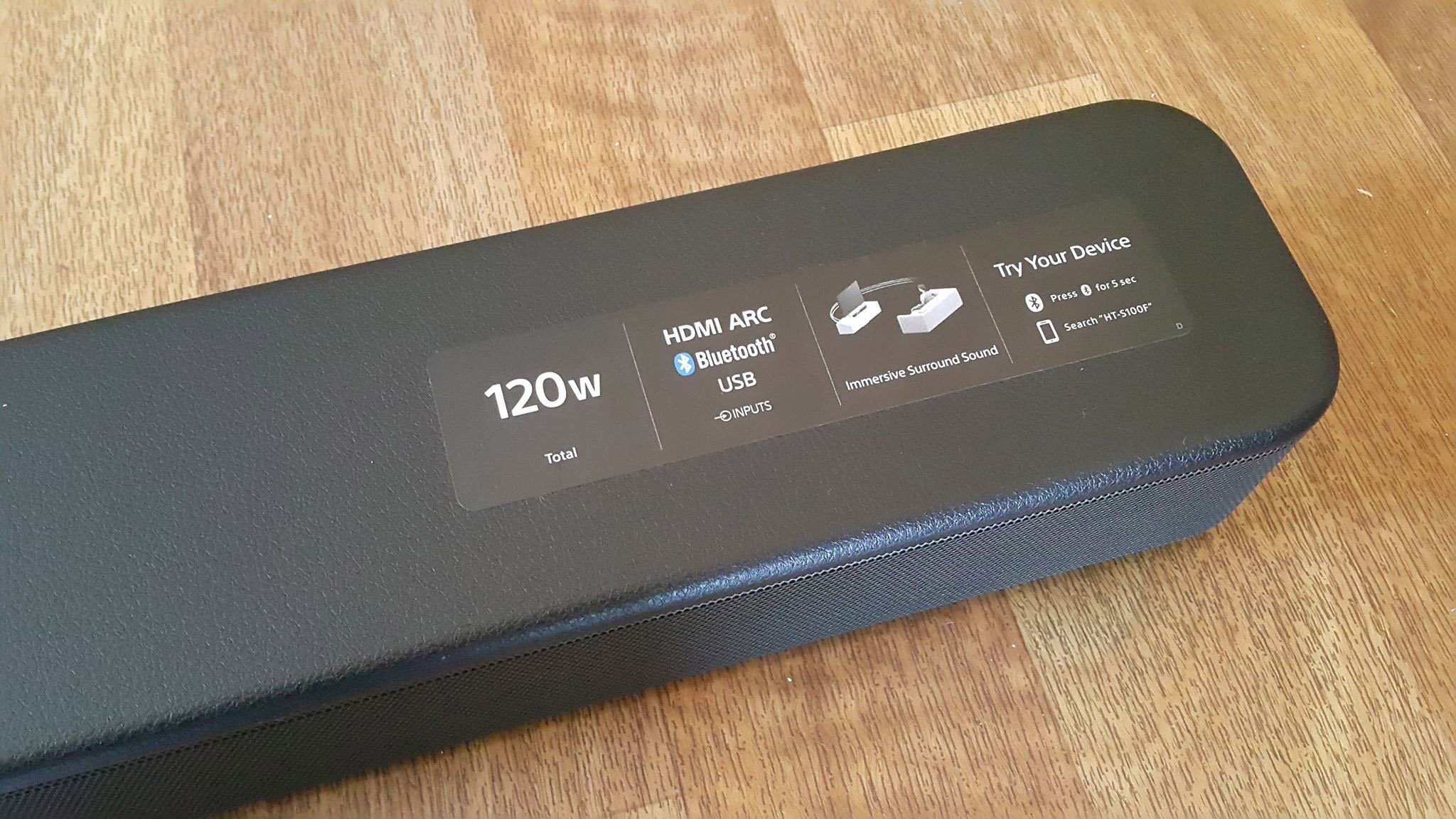 EXPIRED: FS: Sony HTS100F Soundbar with Bluetooth, Optical, HDMI ARC ...