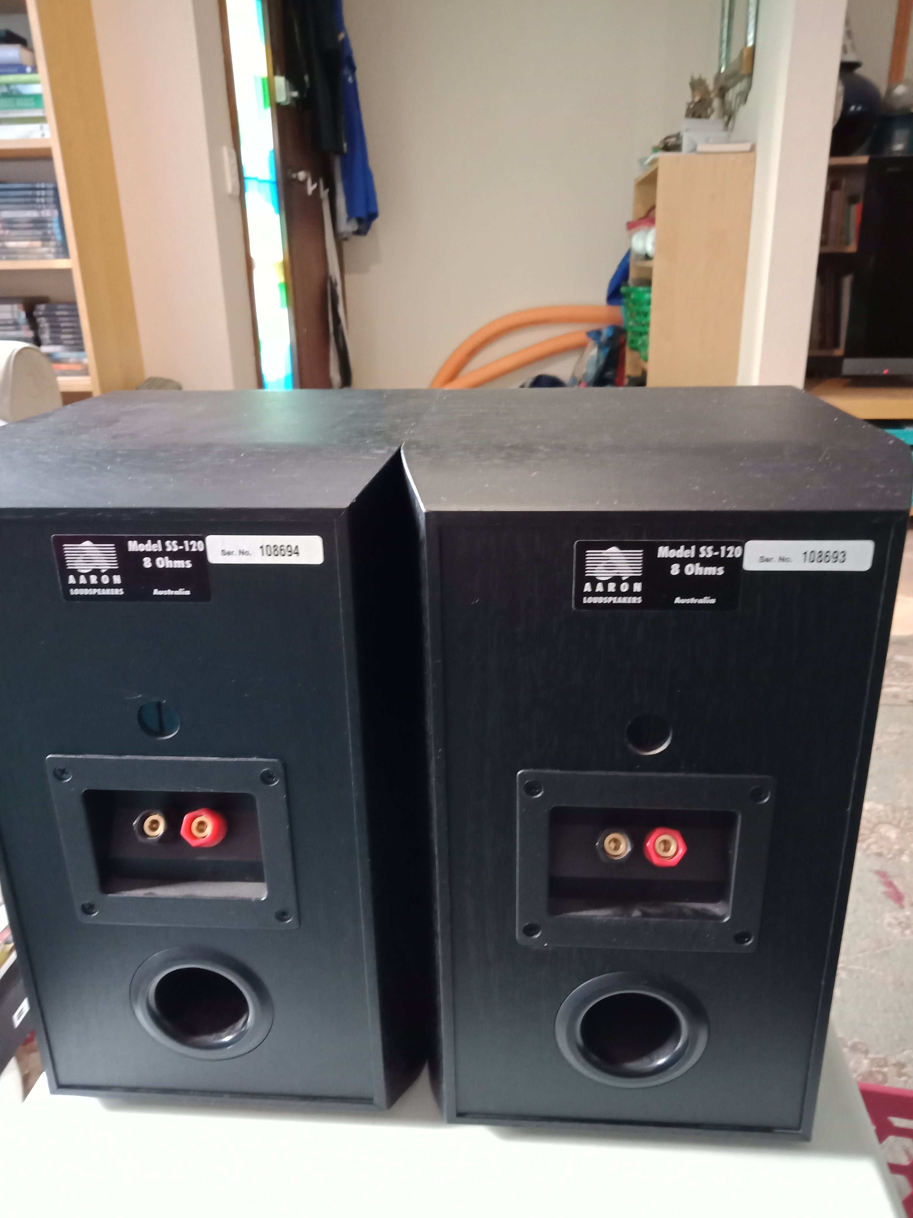 SOLD: FS: Aaron SS-120 Bookshelf speakers - Stereo, Home Cinema ...