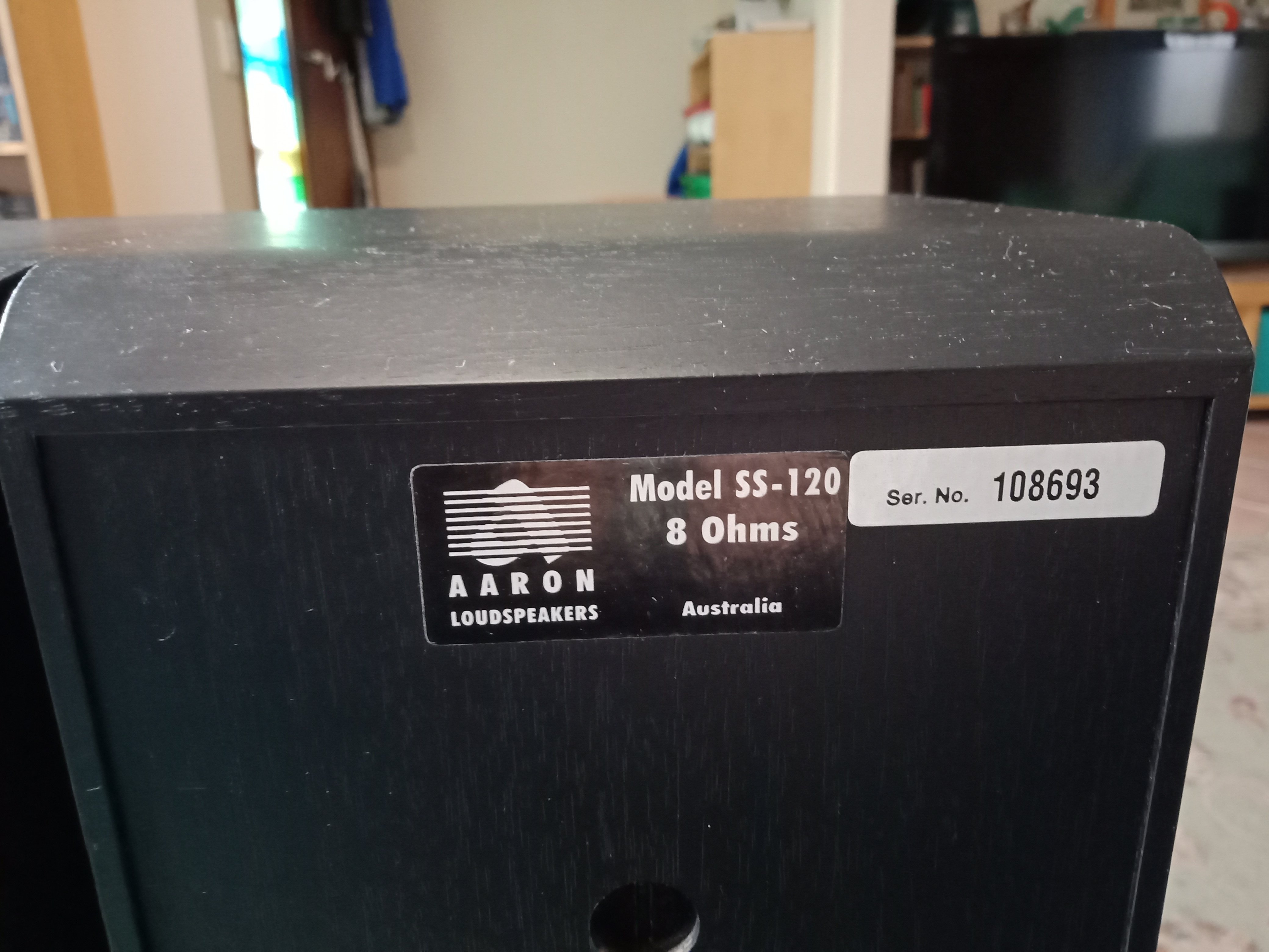 SOLD: FS: Aaron SS-120 Bookshelf speakers - Stereo, Home Cinema ...