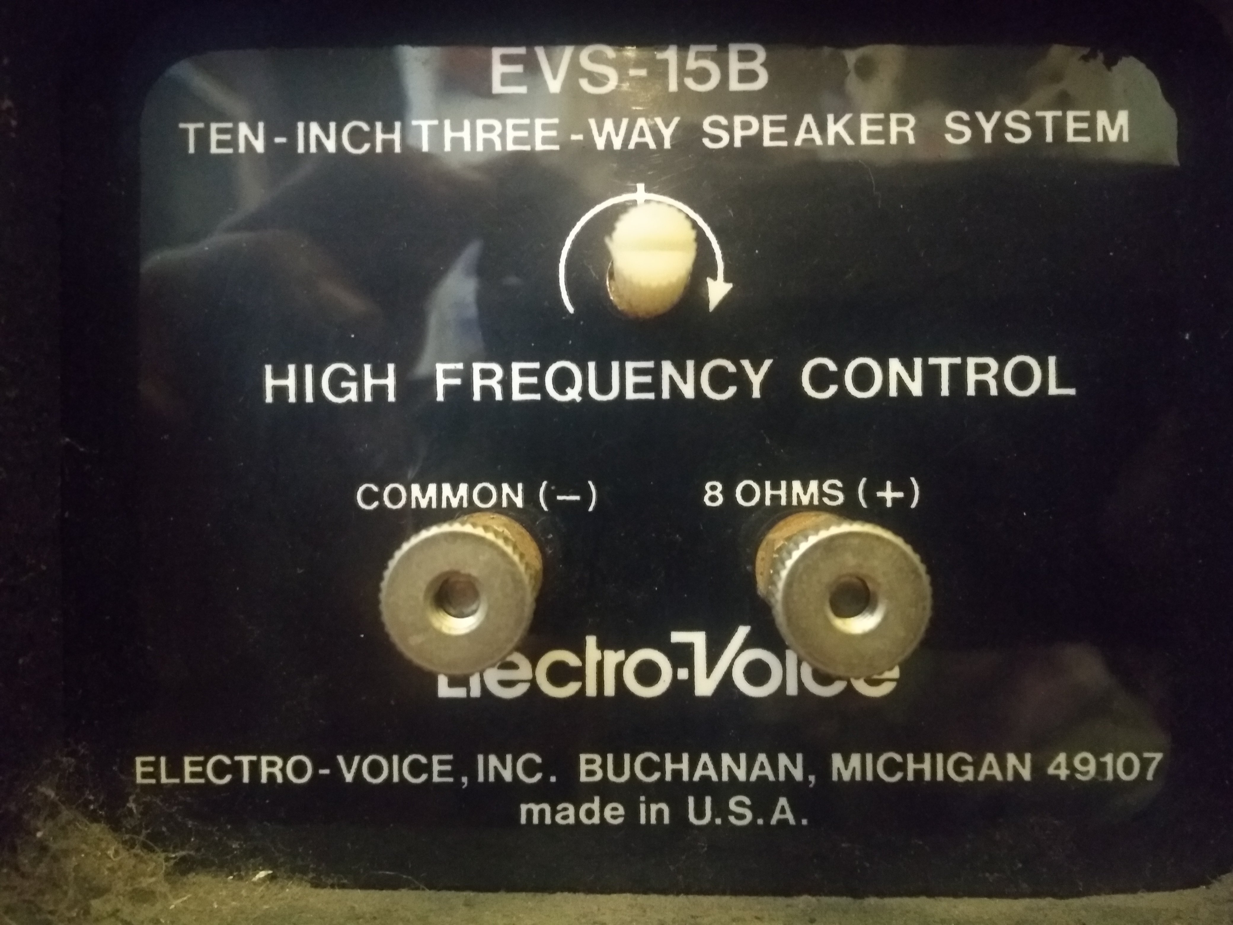 FS: Electro Voice EVS-15b , Vintage 3 way - Stereo, Home Cinema ...