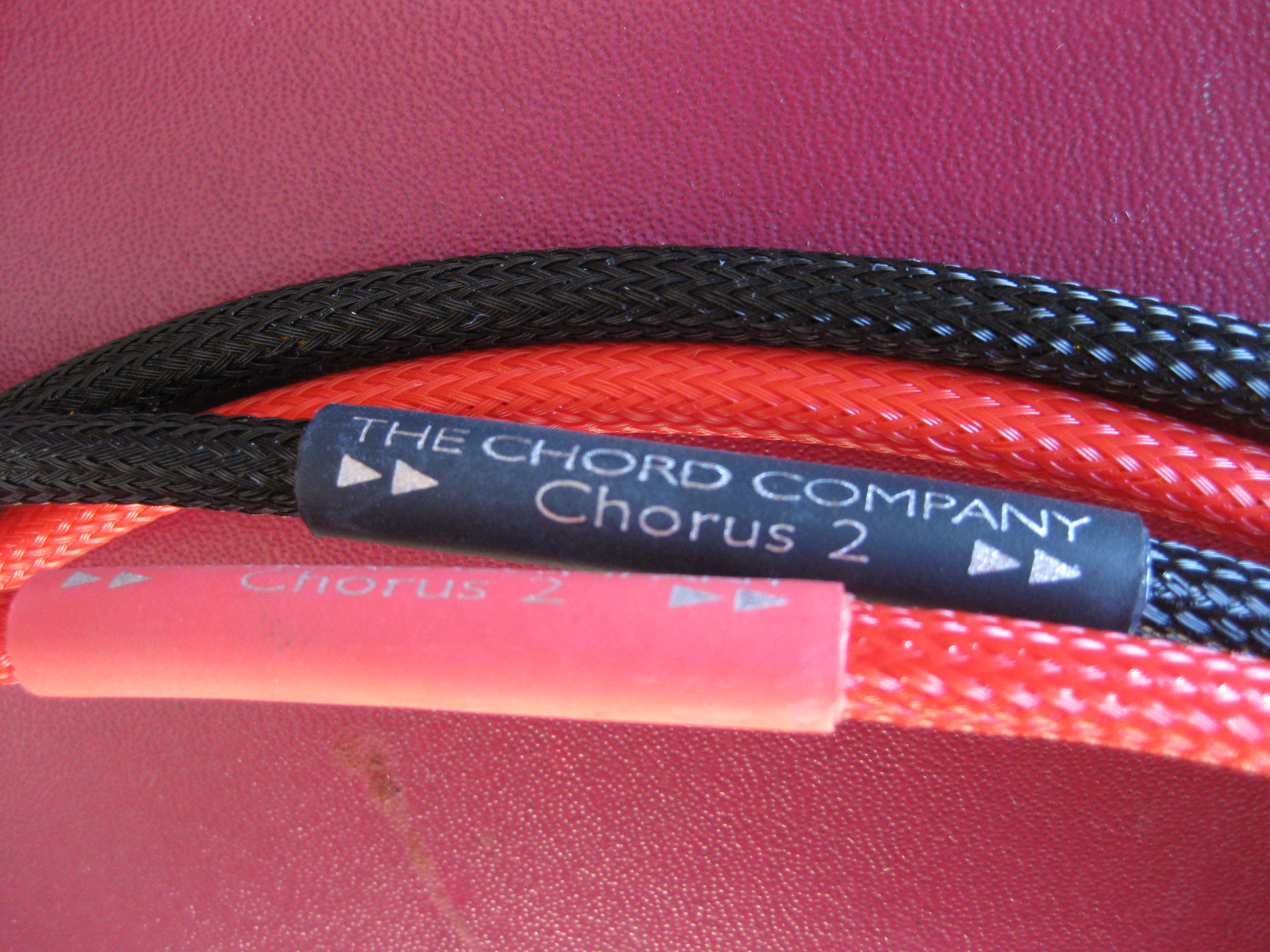 SOLD: Chord Chorus 2 XLR interconnect cable - Stereo, Home Cinema ...