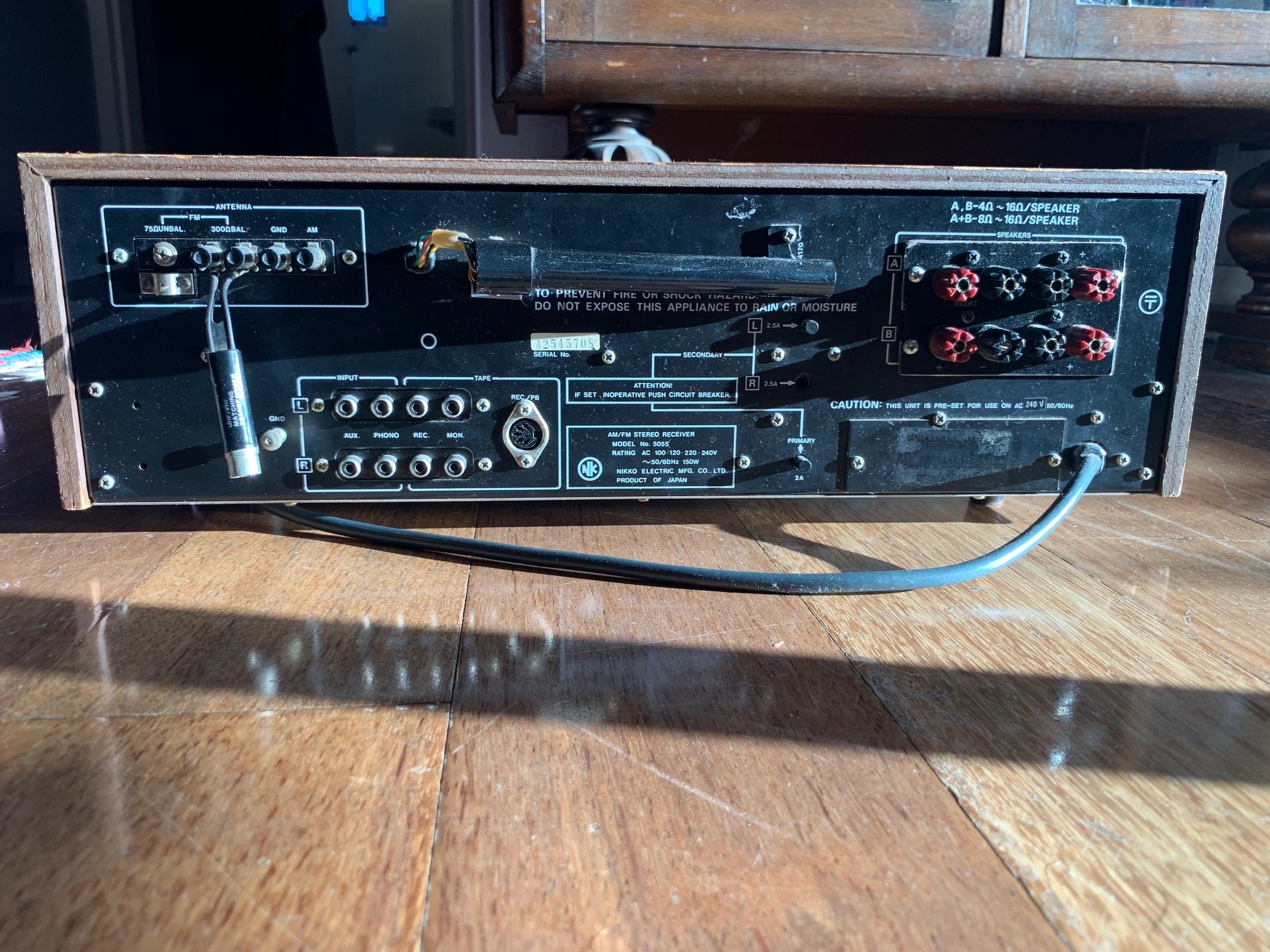 FS: Nikko 5055 Stereo Receiver - Sydney - Stereo, Home Cinema ...
