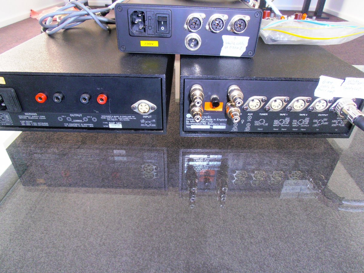 SOLD: FS: NAIM system with Teddycap, MC boards, NAIM speaker cable ...