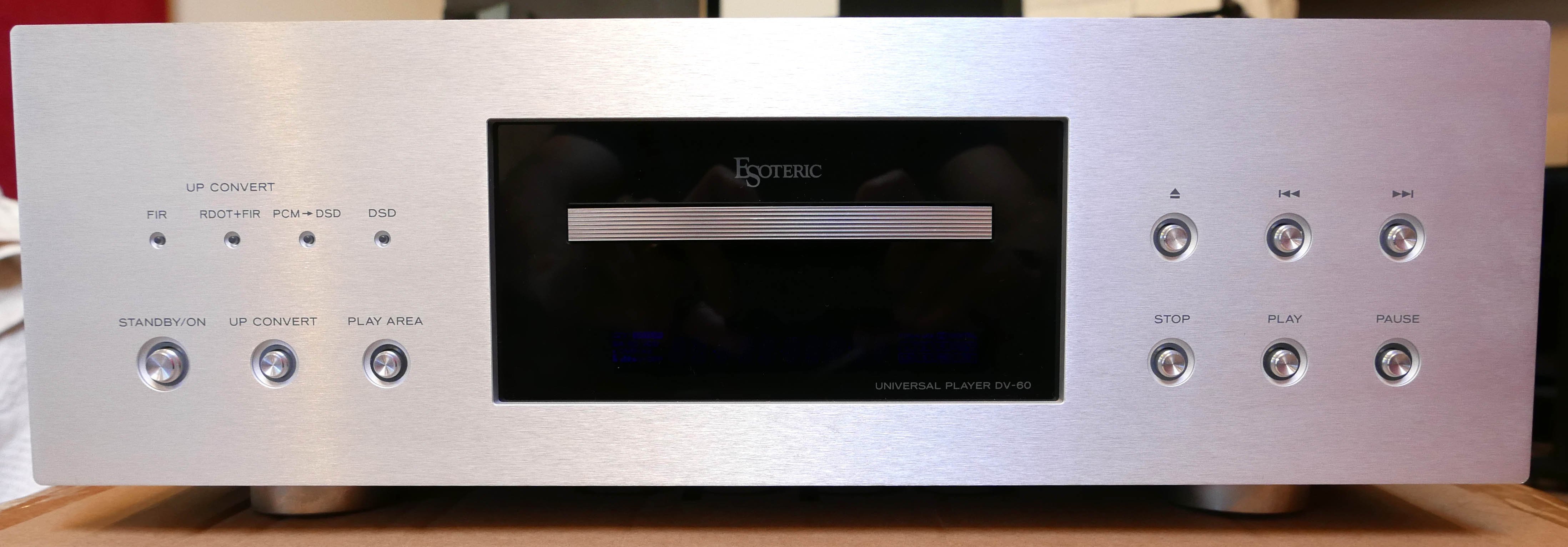 TEAC Esoteric DV-60 Universal player (CD, SACD, DVD-A, DVD-V) - Stereo ...