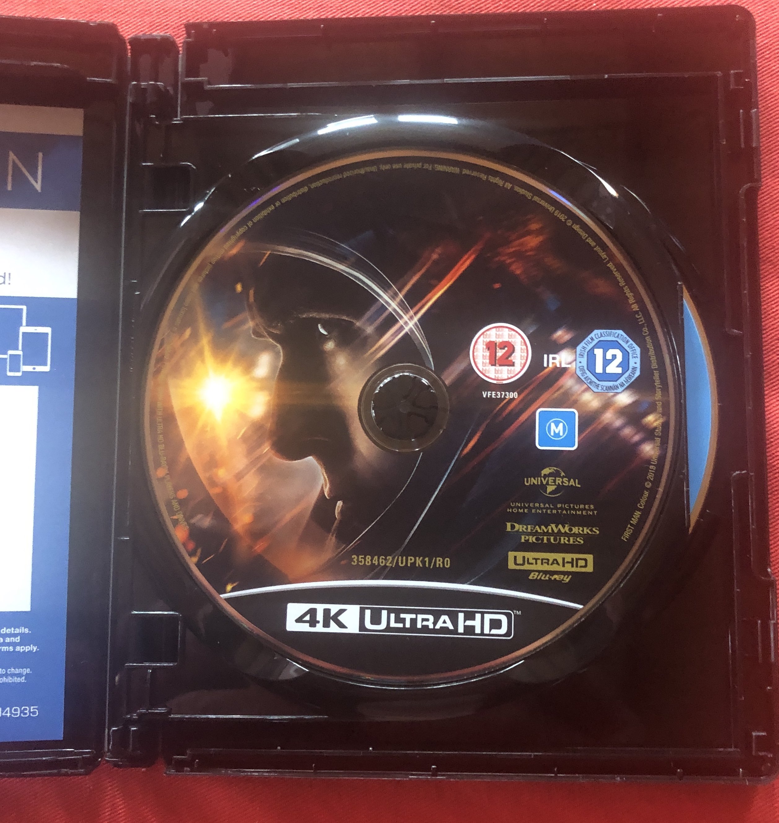 FS: 4K/Blu-ray and Digital Version of First Man |﻿ Vinyl, CD, and Blu-ray