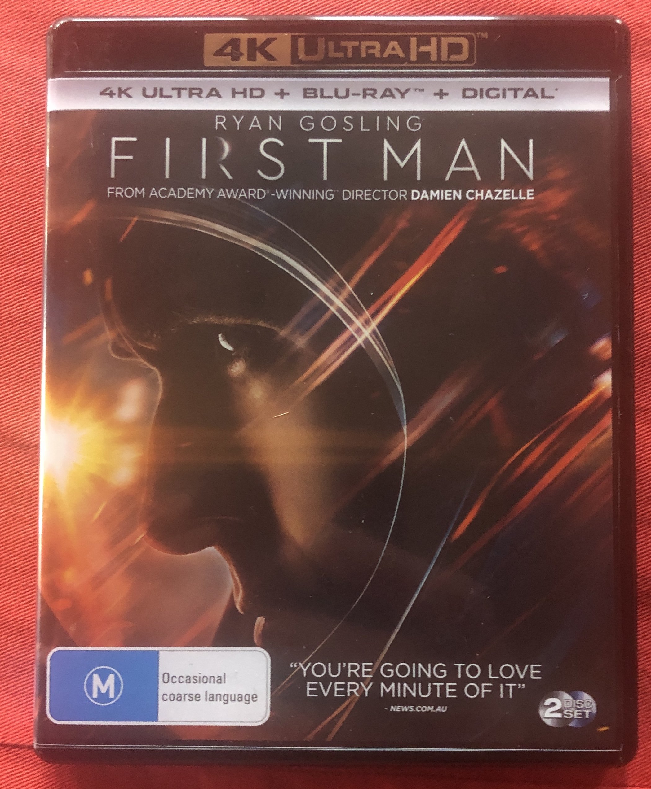 FS: 4K/Blu-ray and Digital Version of First Man |﻿ Vinyl, CD, and Blu-ray