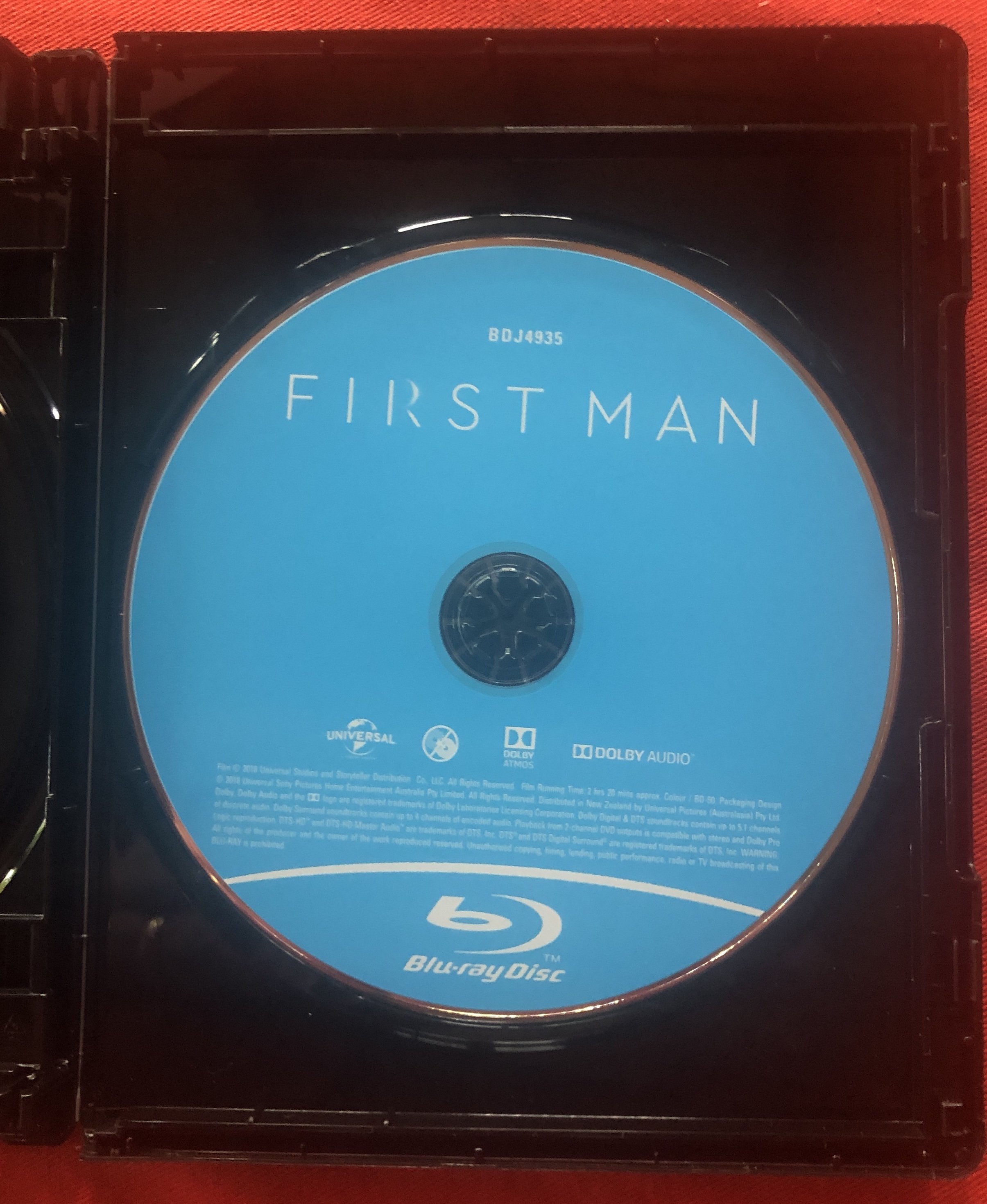 FS: 4K/Blu-ray and Digital Version of First Man |﻿ Vinyl, CD, and Blu-ray
