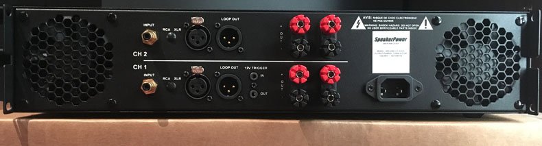 FS: SpeakerPower SP2-2400-HT 2-Channel Subwoofer Amp - Hi-Fi and Cinema ...