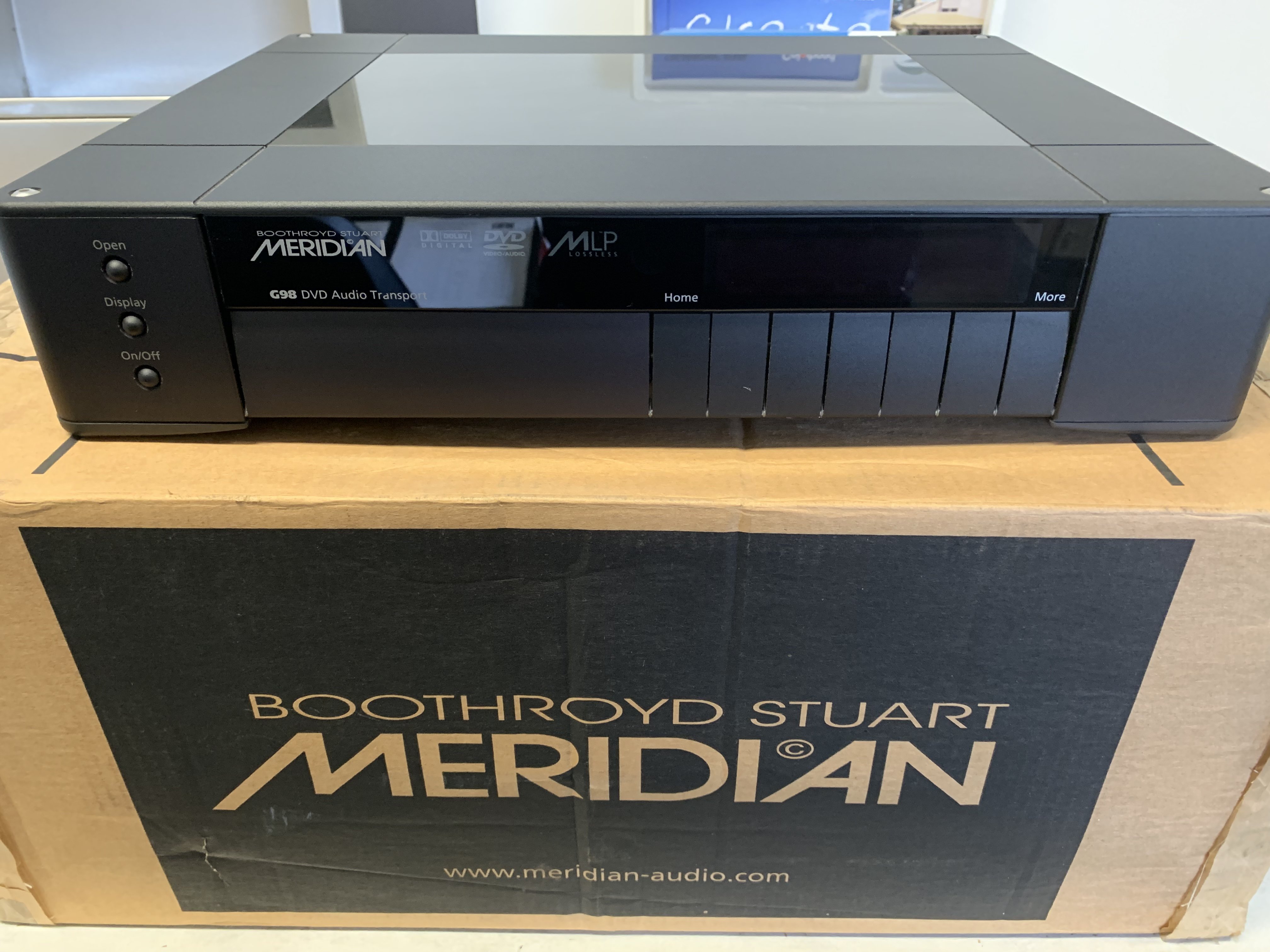 SOLD: FS: Meridian G98DH CD/DVD/ DVD-A Transport - Stereo, Home Cinema ...