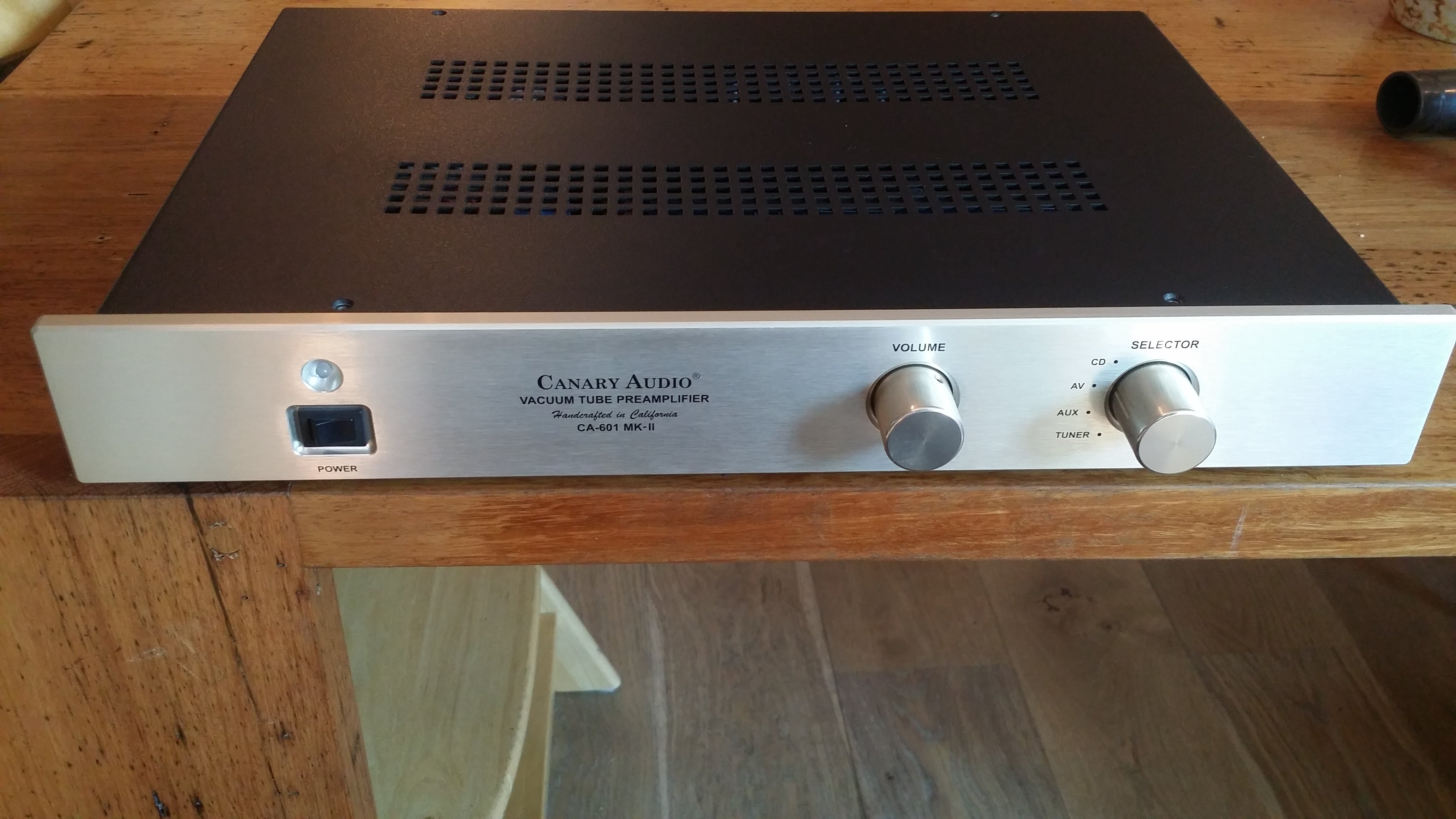 Canary Audio CA-601 Mk II Valve Tube Preamp Preamplifier $750 RRP $3000 ...