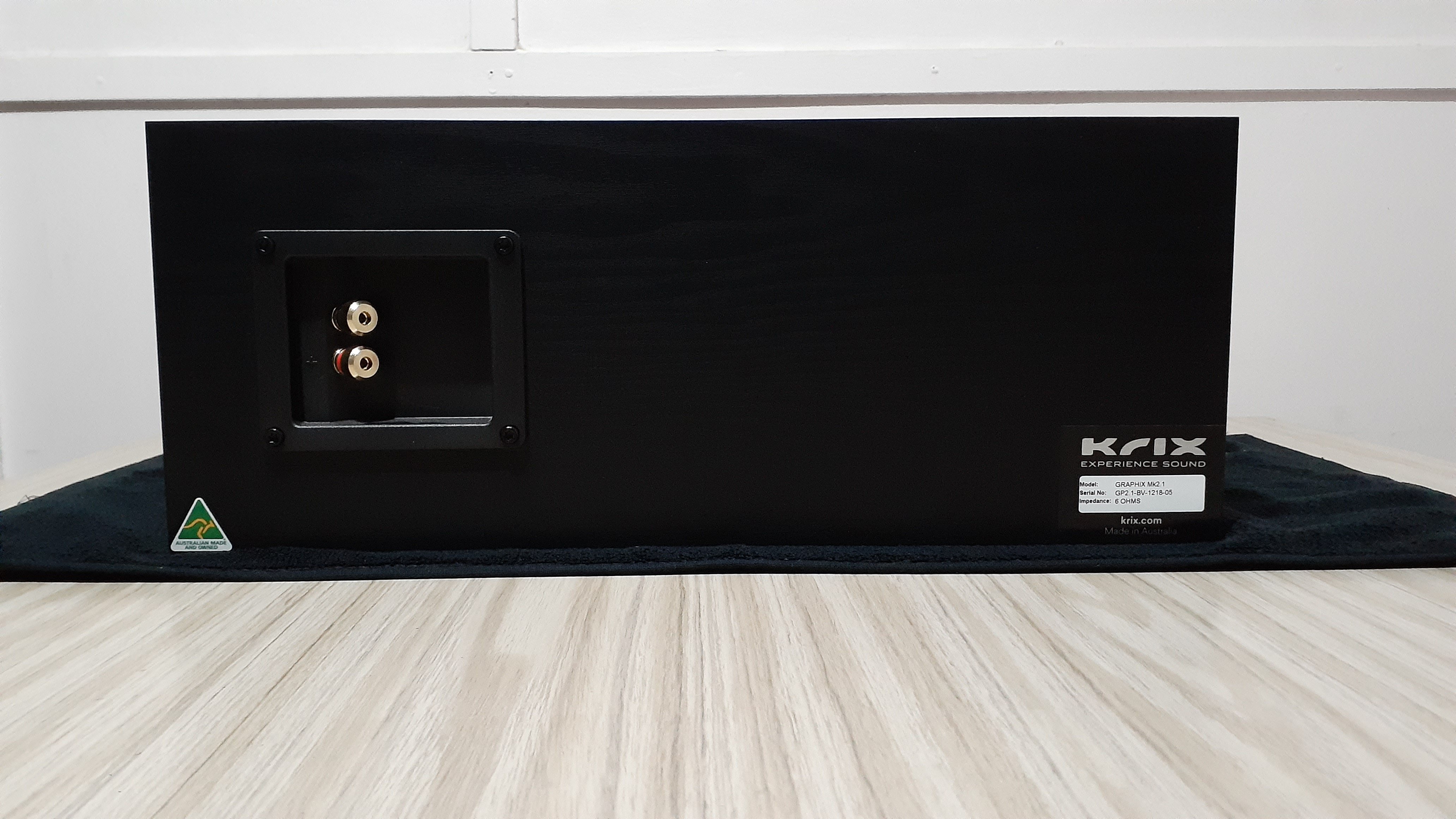 SOLD: FS: Krix Graphix Mk2 centre speaker with Krix warranty and ...