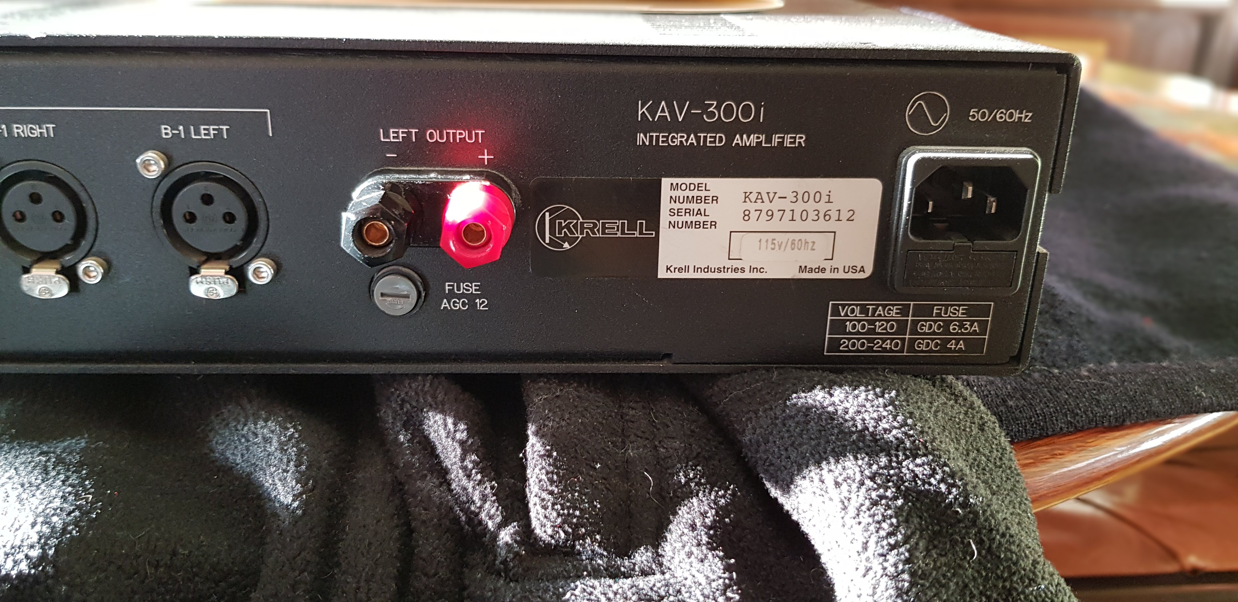 SOLD: FS: Krell KAV-300i Integrated Stereo Amplifier - Stereo, Home ...