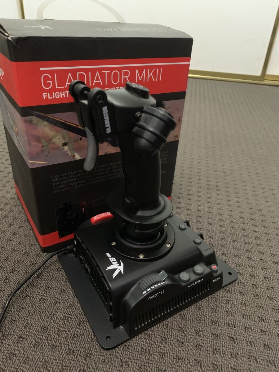 FS: VKB Gladiator MKII Flight Stick - Classifieds - All Other - StereoNET