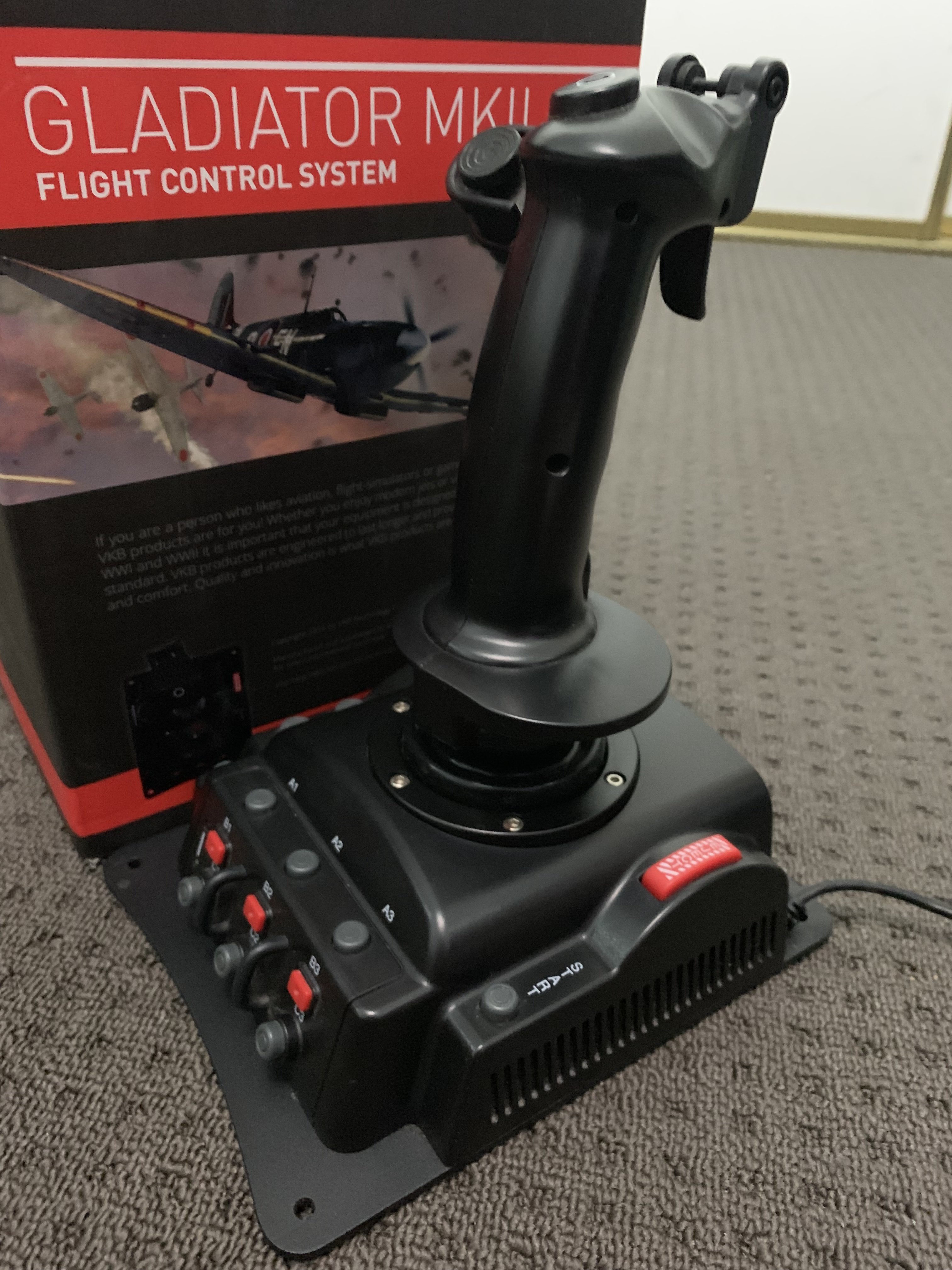 FS: VKB Gladiator MKII Flight Stick - Classifieds - All Other - StereoNET