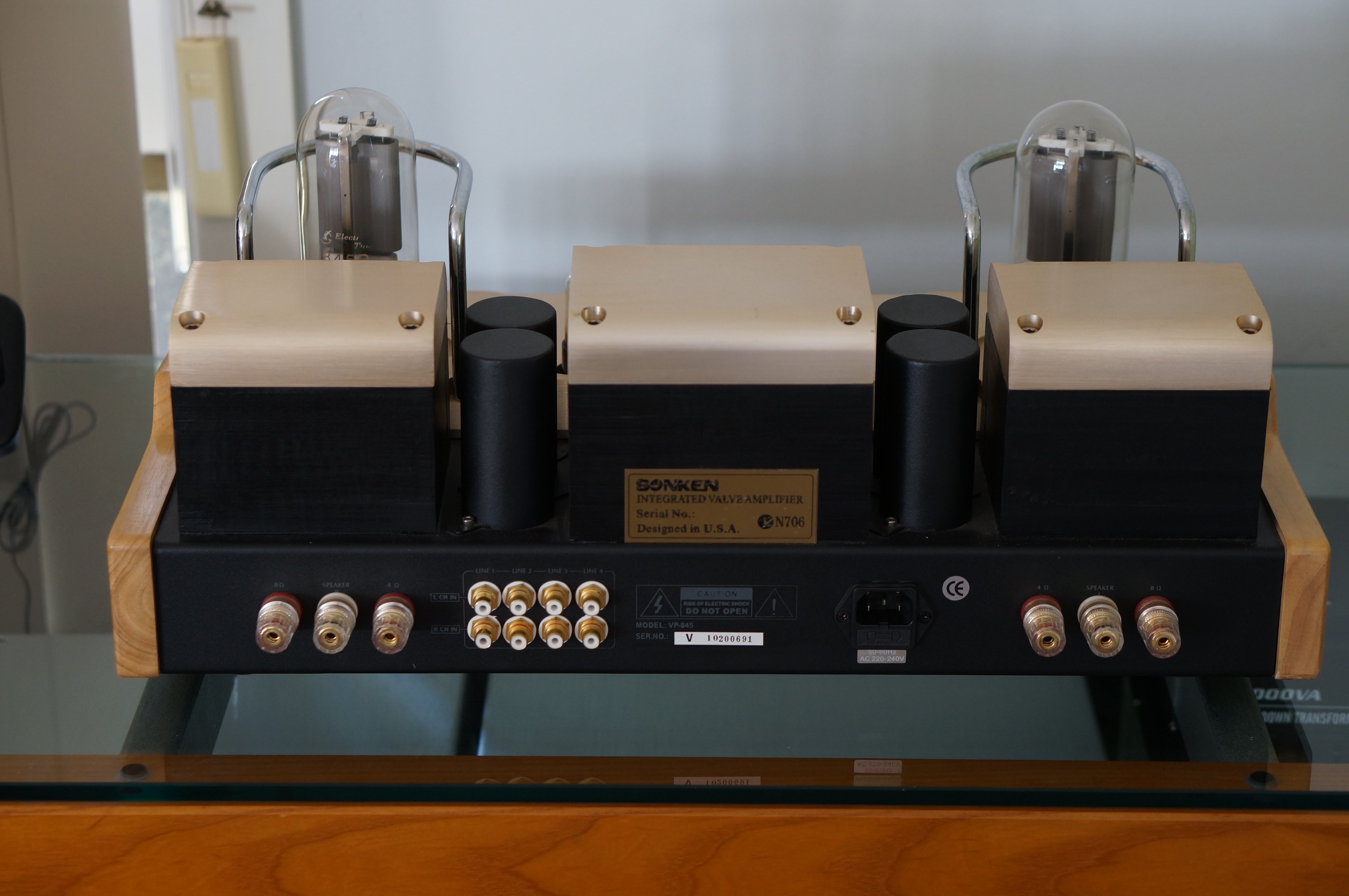 SOLD: Relist: Dared VP-845 Vacuum Tube integrated Amplifier - Stereo ...
