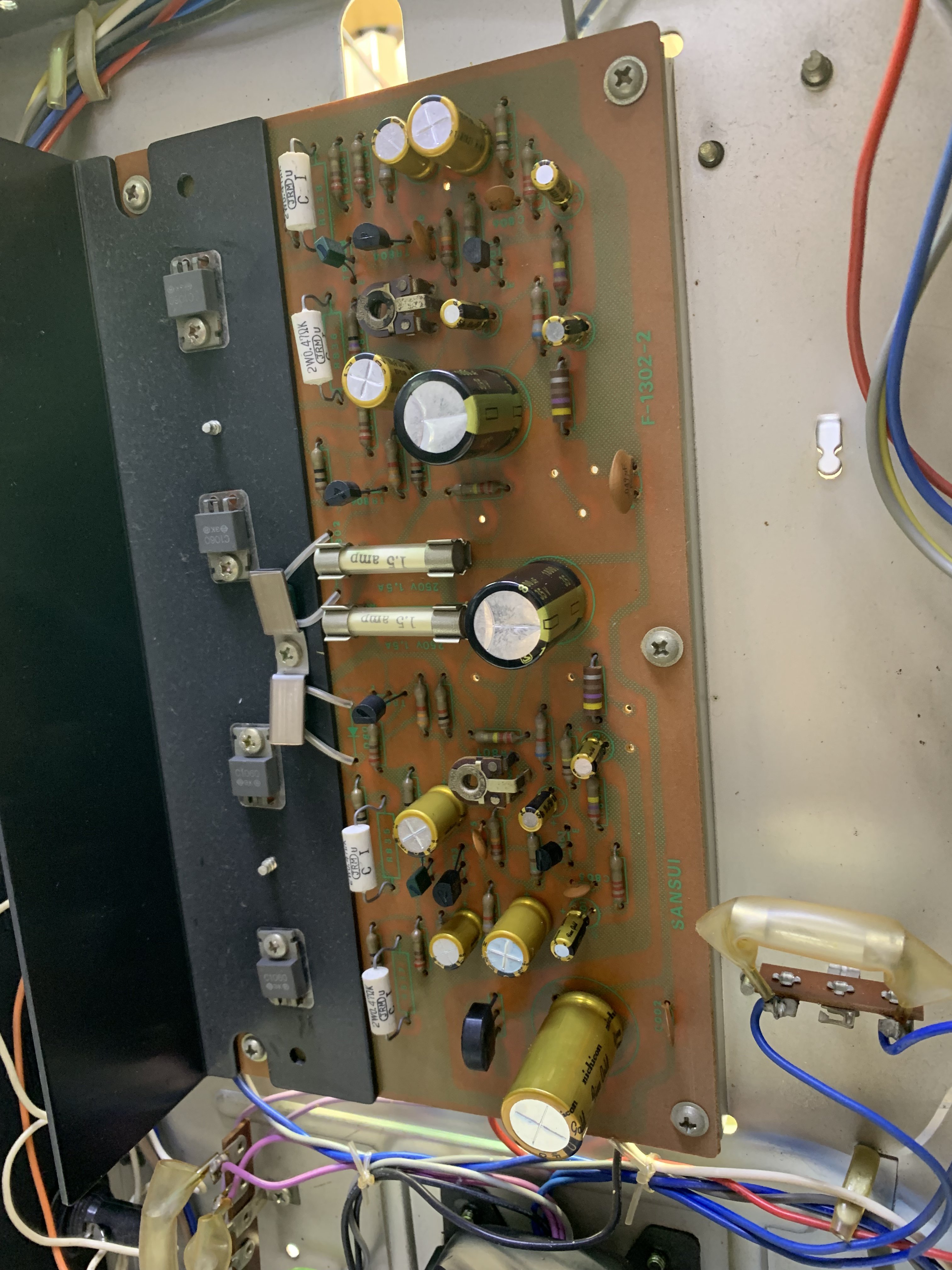 Sansui AU-101 Recap - Stereo Amplifiers & Pre-Amps - StereoNET