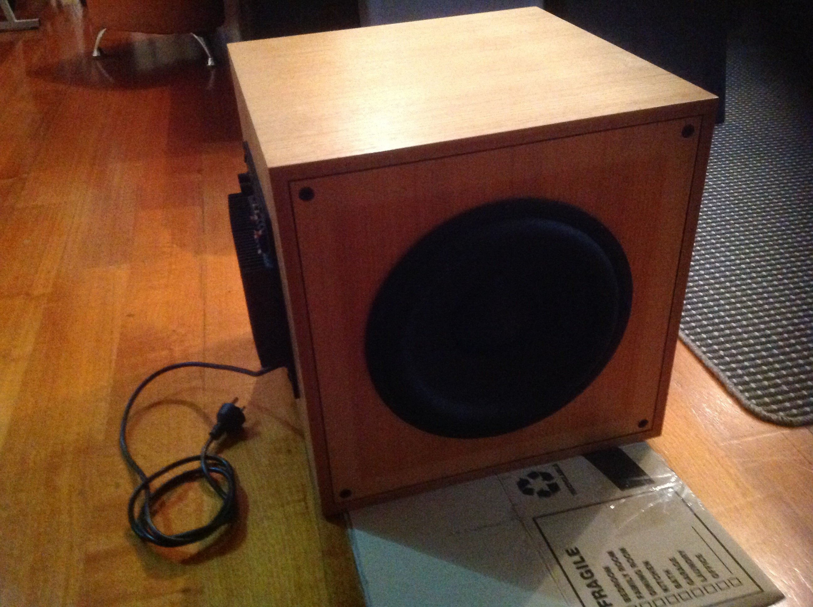 SOLD: FS: Active Subwoofer professionally made by Collin Whatmough ...